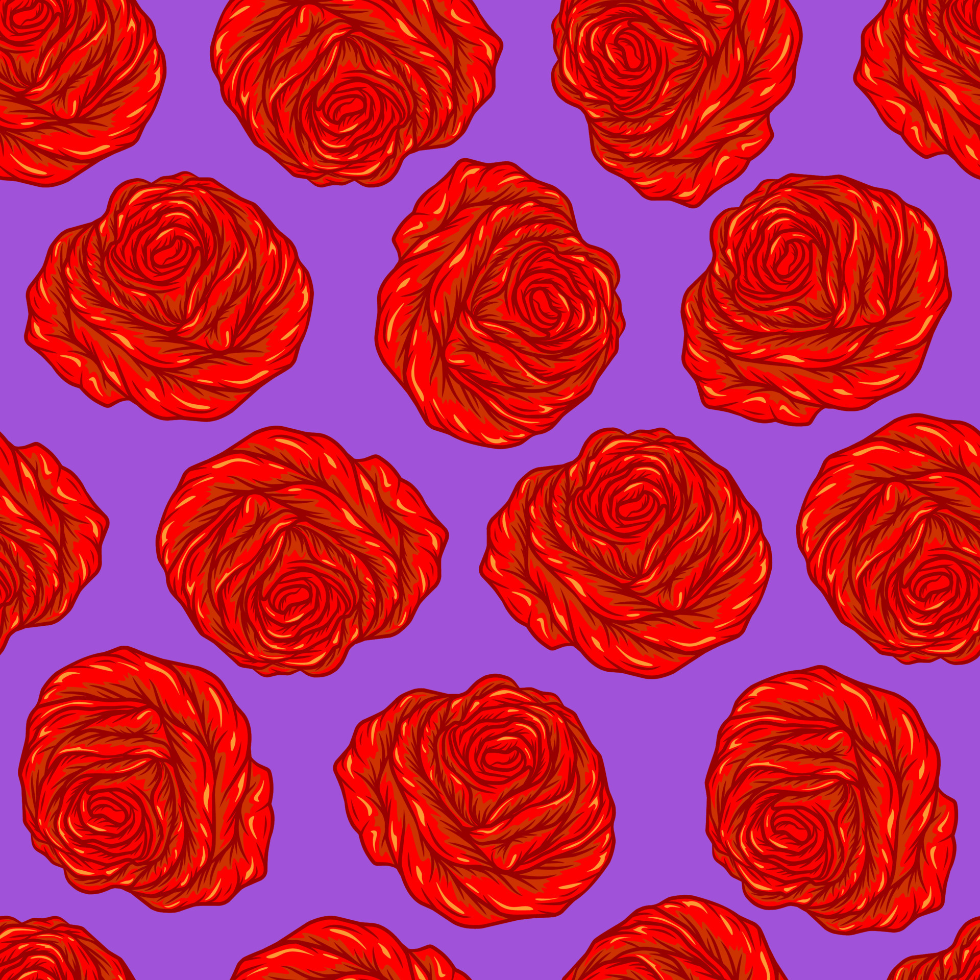 Rose pattern Vector Art Stock Images 8084003 Vector Art at Vecteezy