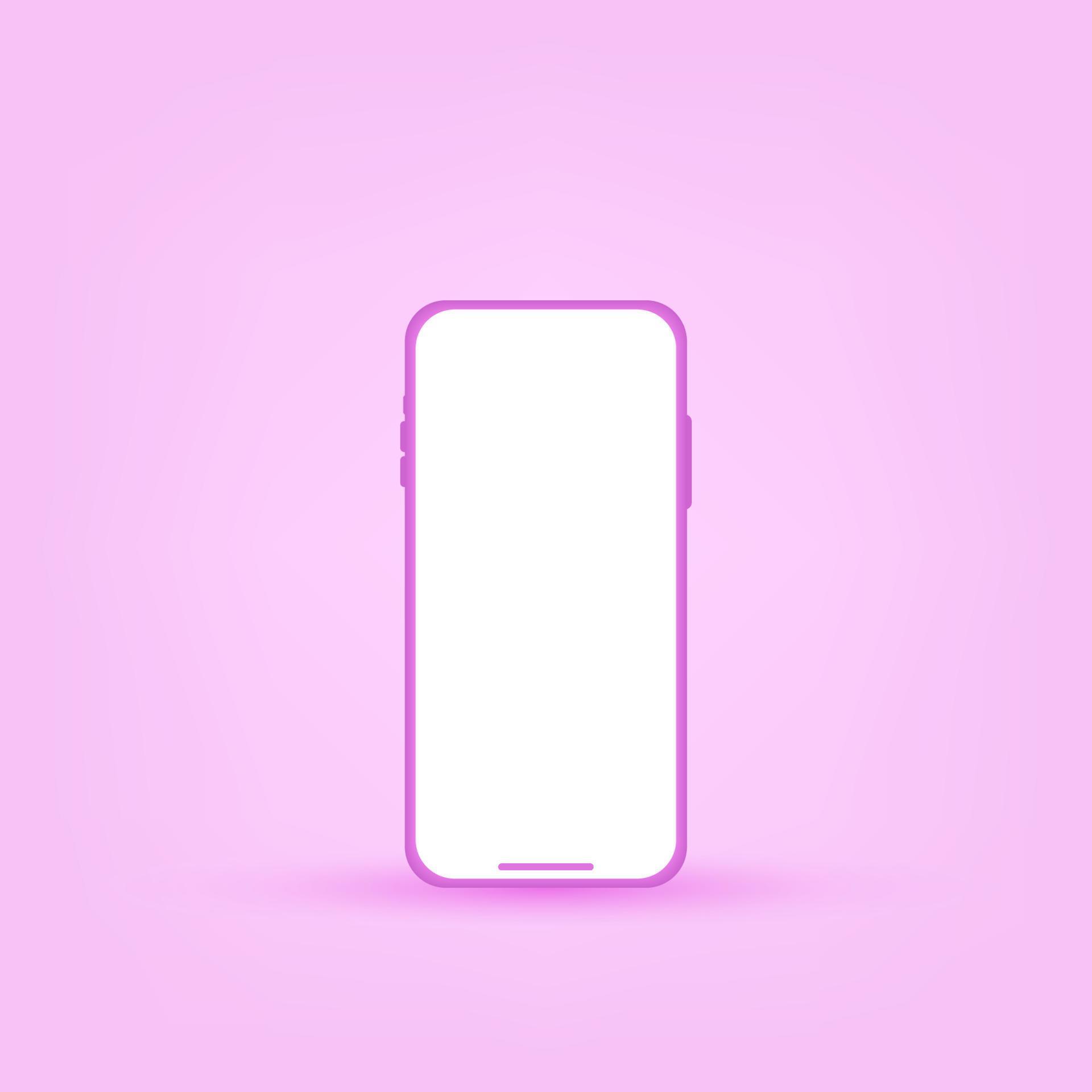 Smartphone Empty Interface 8085330 Vector Art at Vecteezy