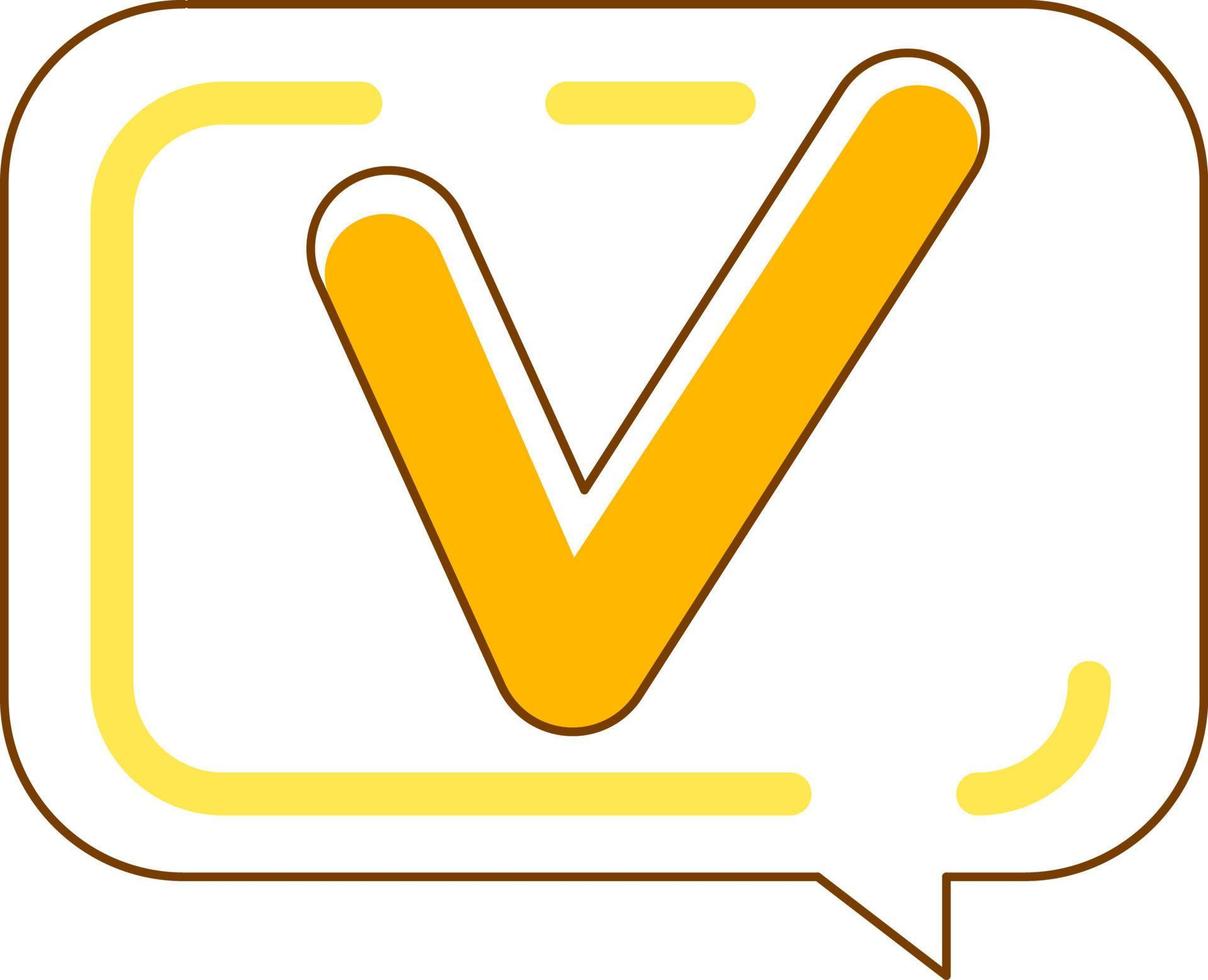 Approvement semi flat color vector object 8089638 Vector Art at Vecteezy