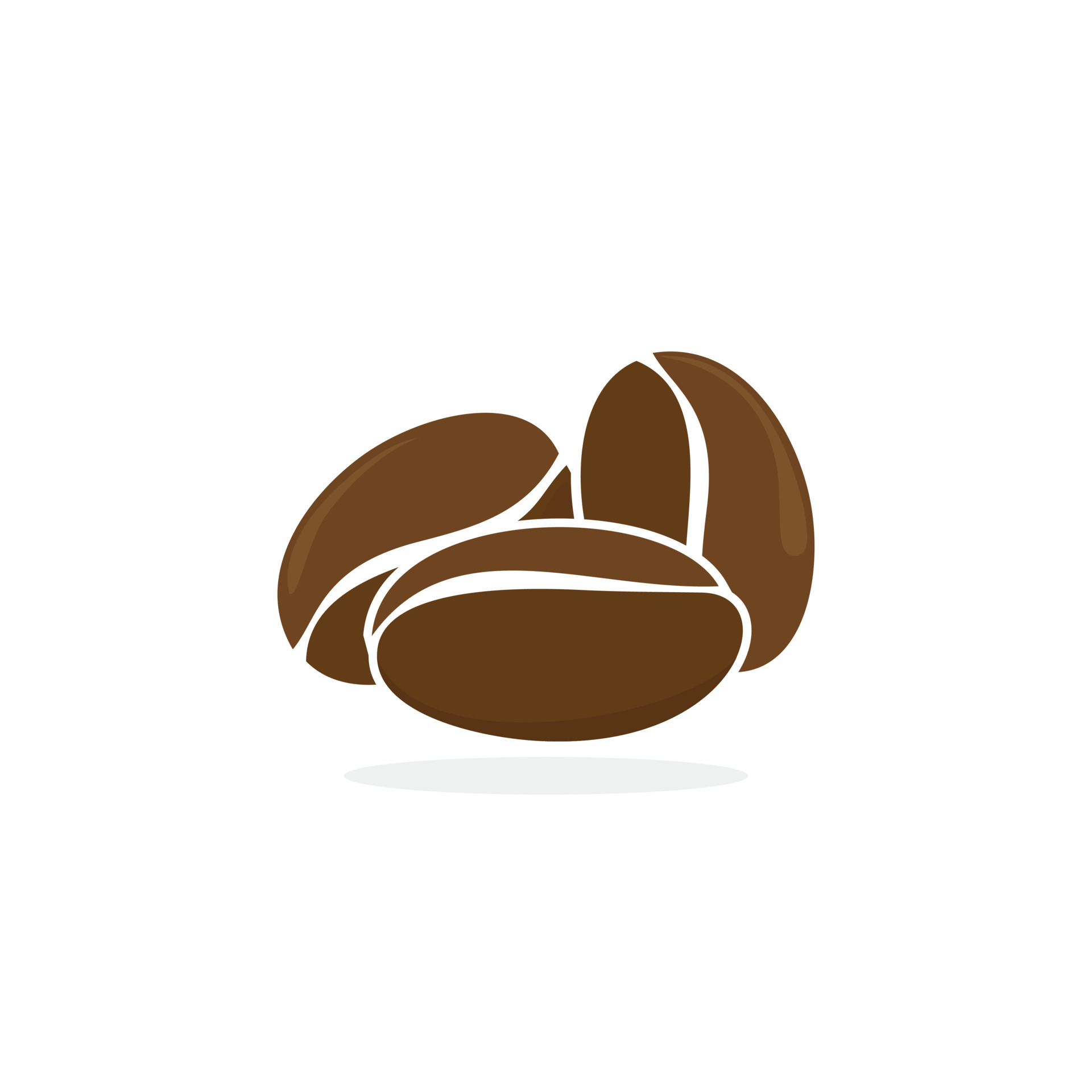 Coffee bean icons. Coffee Bean icon vector design illustration. Coffee ... Coffee bean icons. Coffee Bean icon vector design illustration. Coffee ...