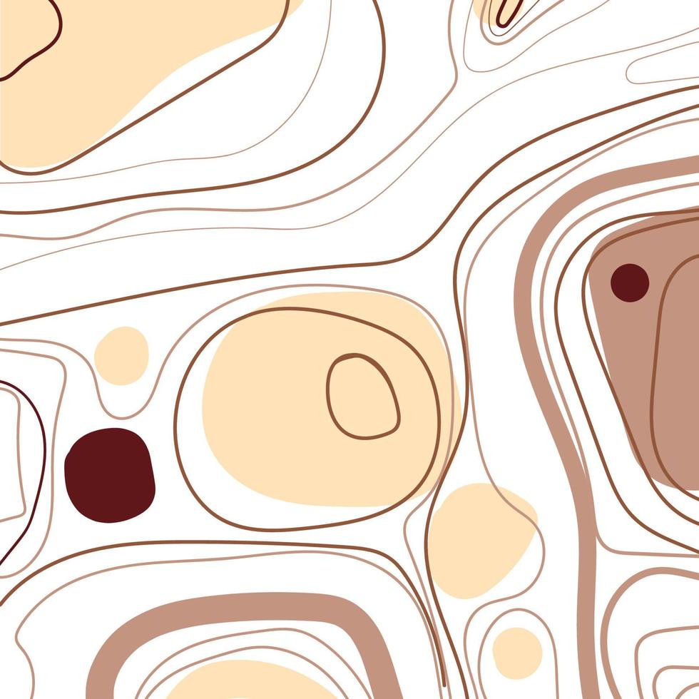 Fondos Abstractos Con Formas Orgánicas Y Líneas Dibujadas A Mano En