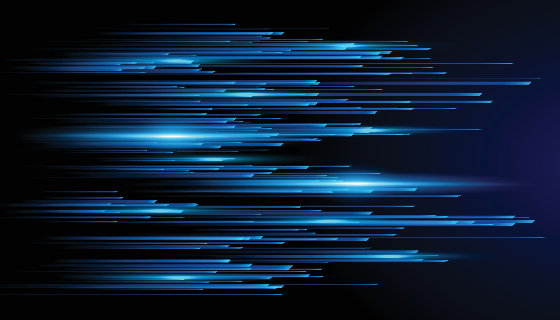 Modern abstract high-speed technology movement. Dynamic motion light trails with motion blur ...