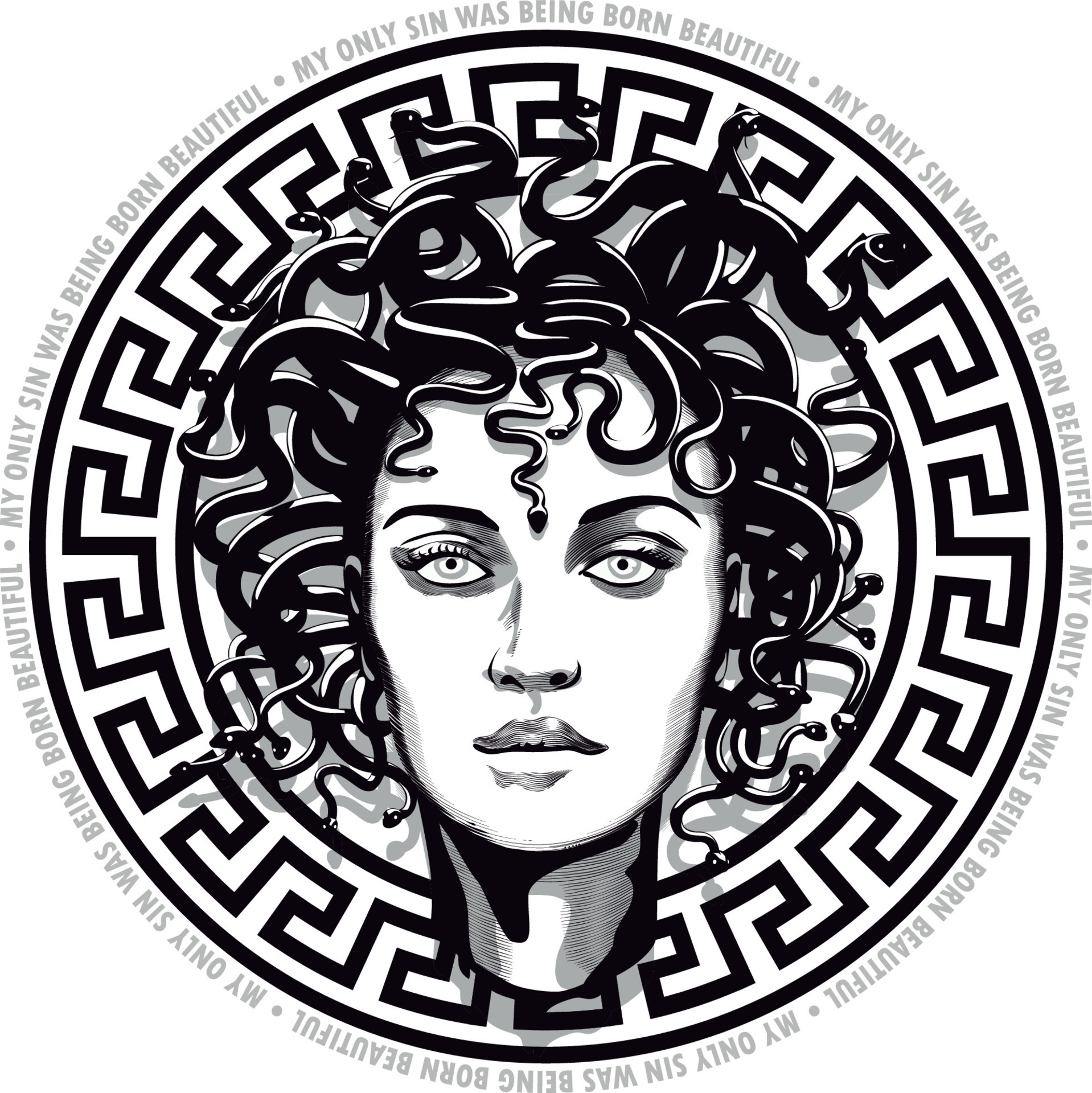 Medusa Greek Mythology Drawing