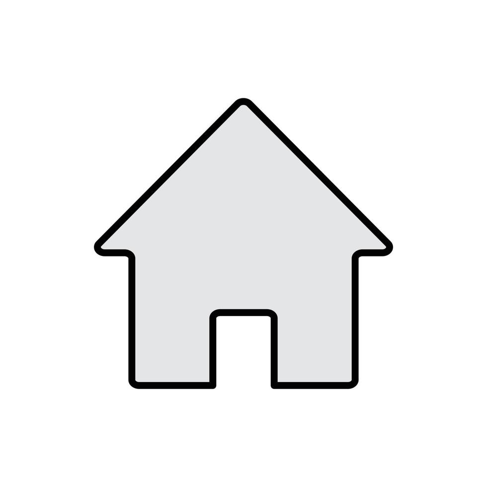 home vector for website symbol icon presentation 8122937 Vector Art at ...