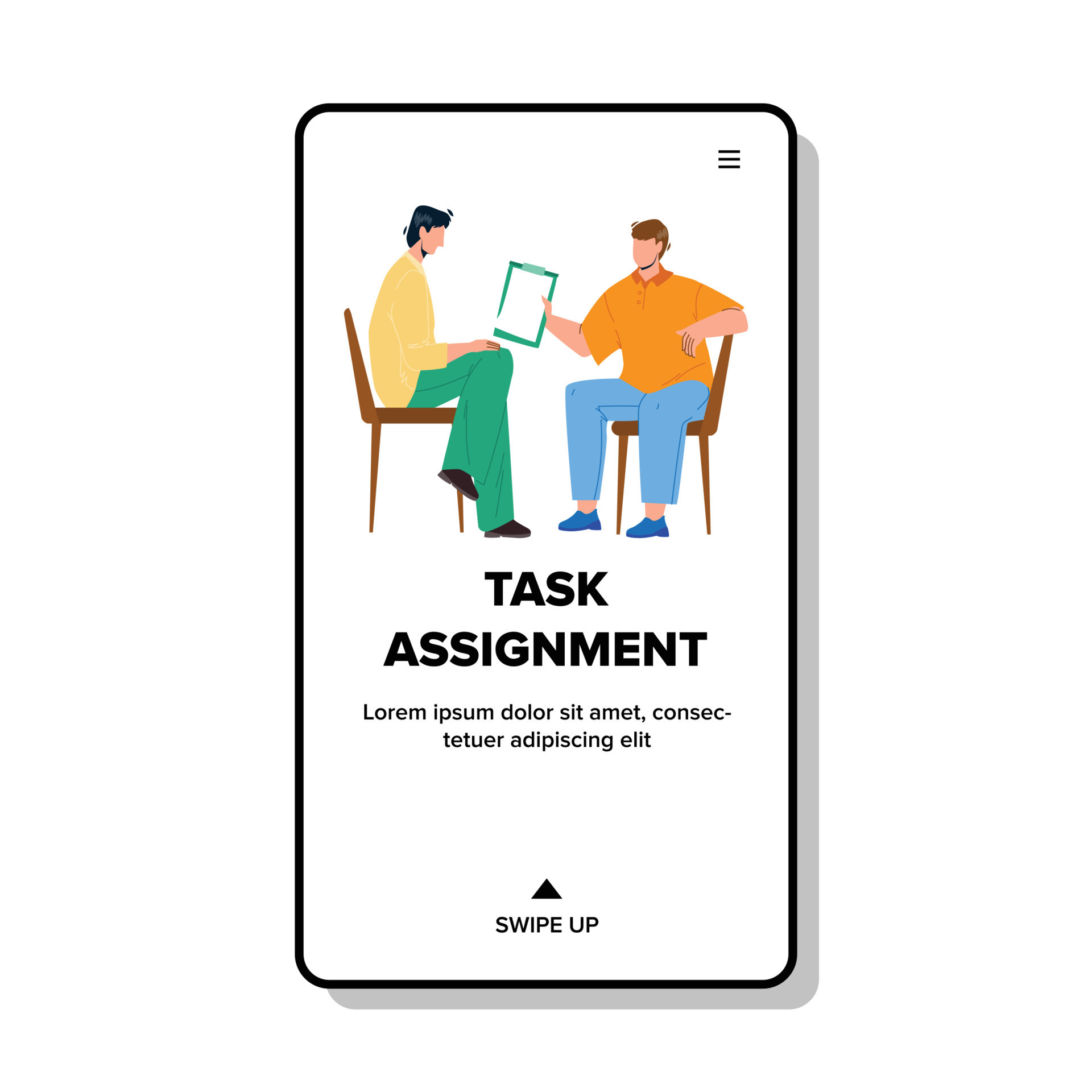 Task Assignment Discussing Businesspeople Vector 8124177 Vector Art At task-assignment-discussing-businesspeople-vector-8124177-vector-art-at