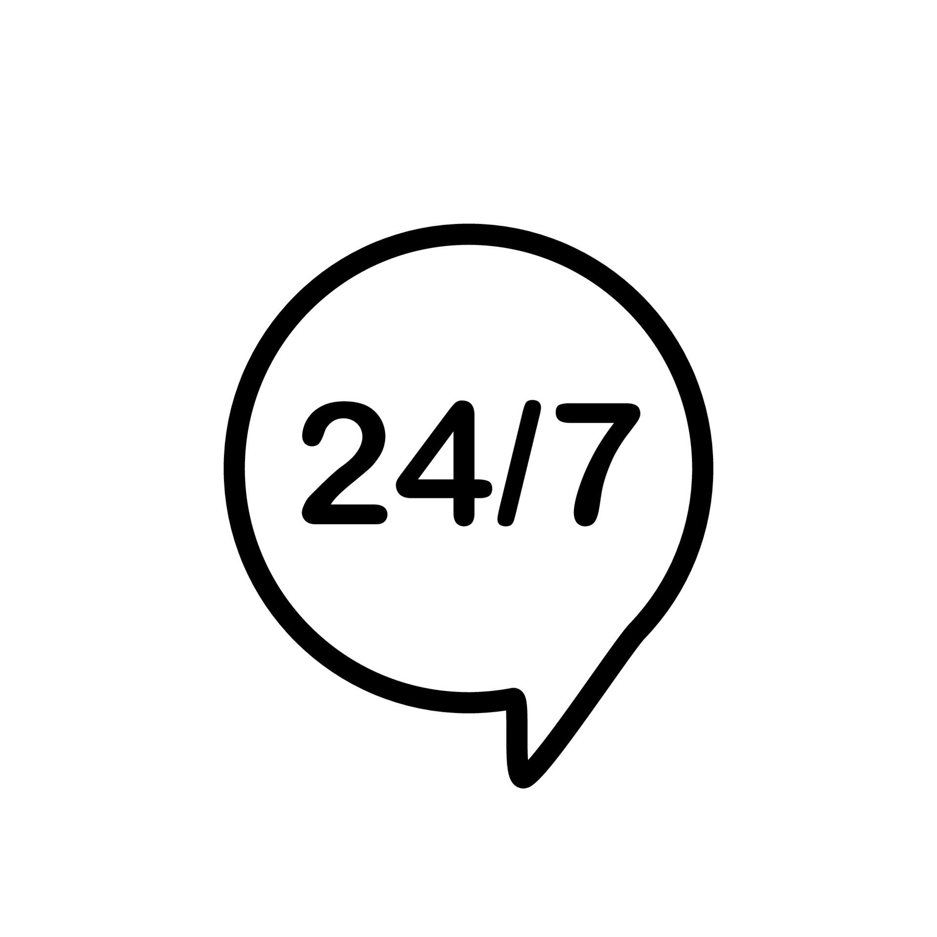 Gr fico Vectorial De Ilustraci n Del Icono De Etiqueta 24 7 8125368 gr-fico-vectorial-de-ilustraci-n-del-icono-de-etiqueta-24-7-8125368