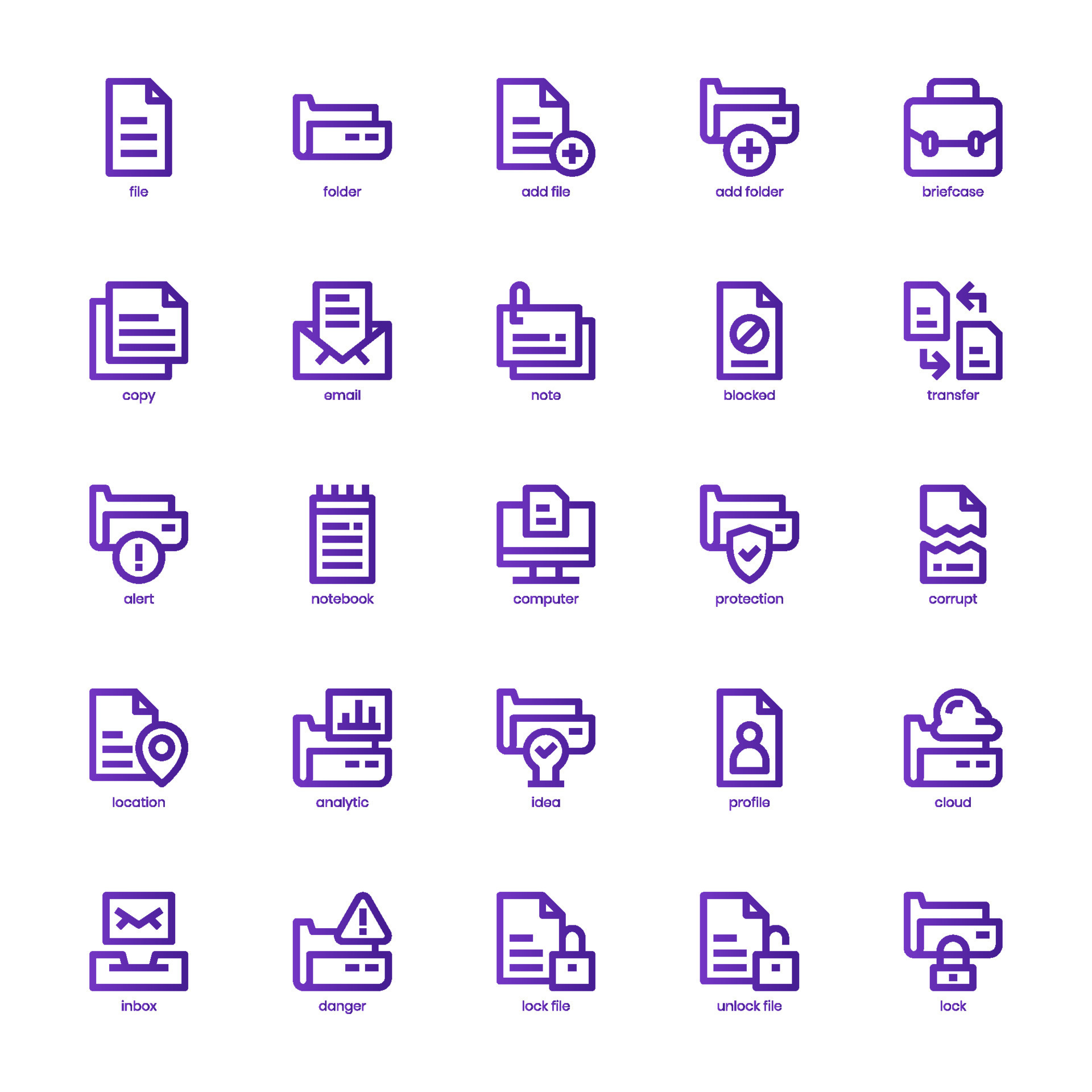 File And Folder Icon Pack For Your Website Design Logo App Ui File And Folder Icon Basic