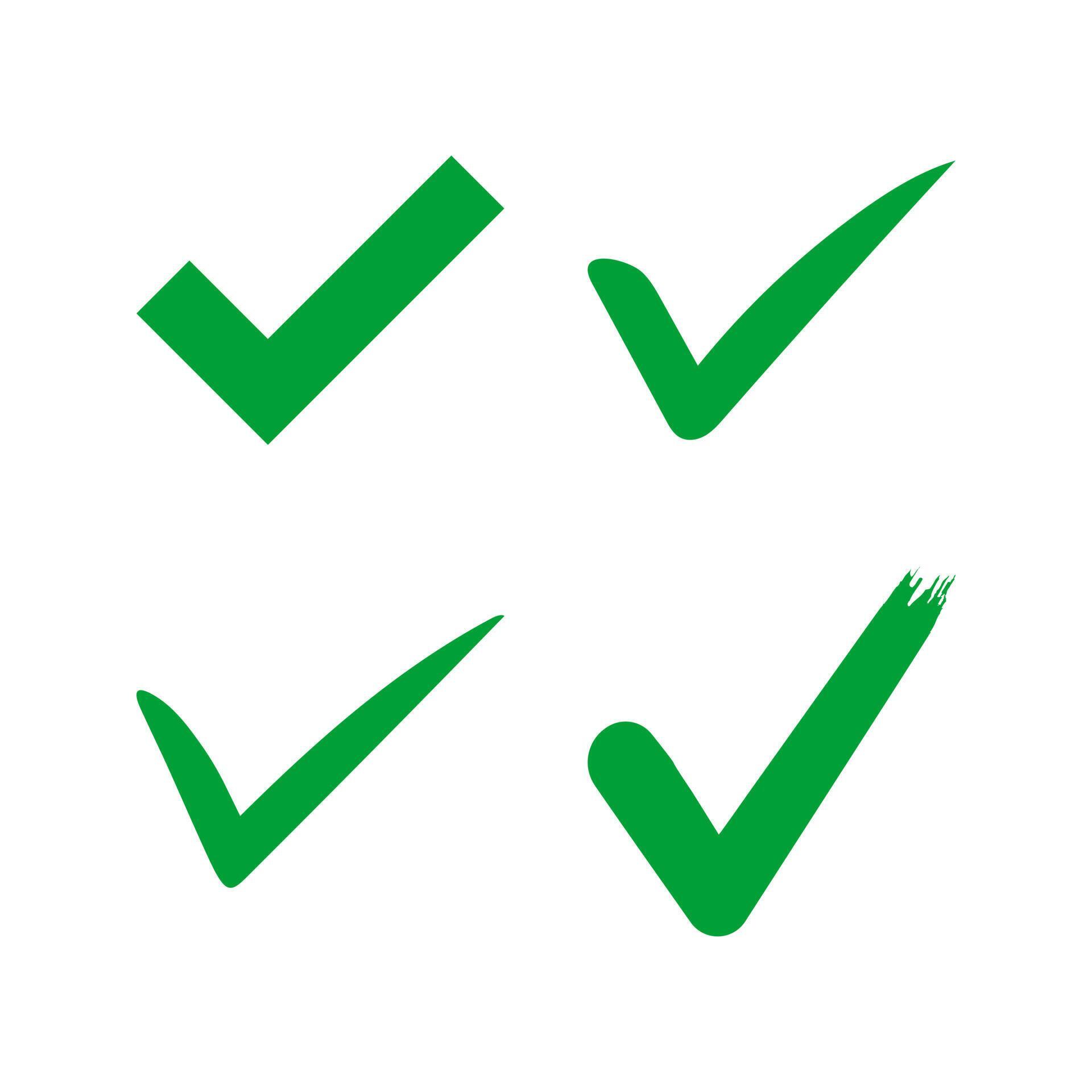 Check mark vector icon. Checkmark right symbol tick sign. Ok button correct circle icon. 8134147 ...