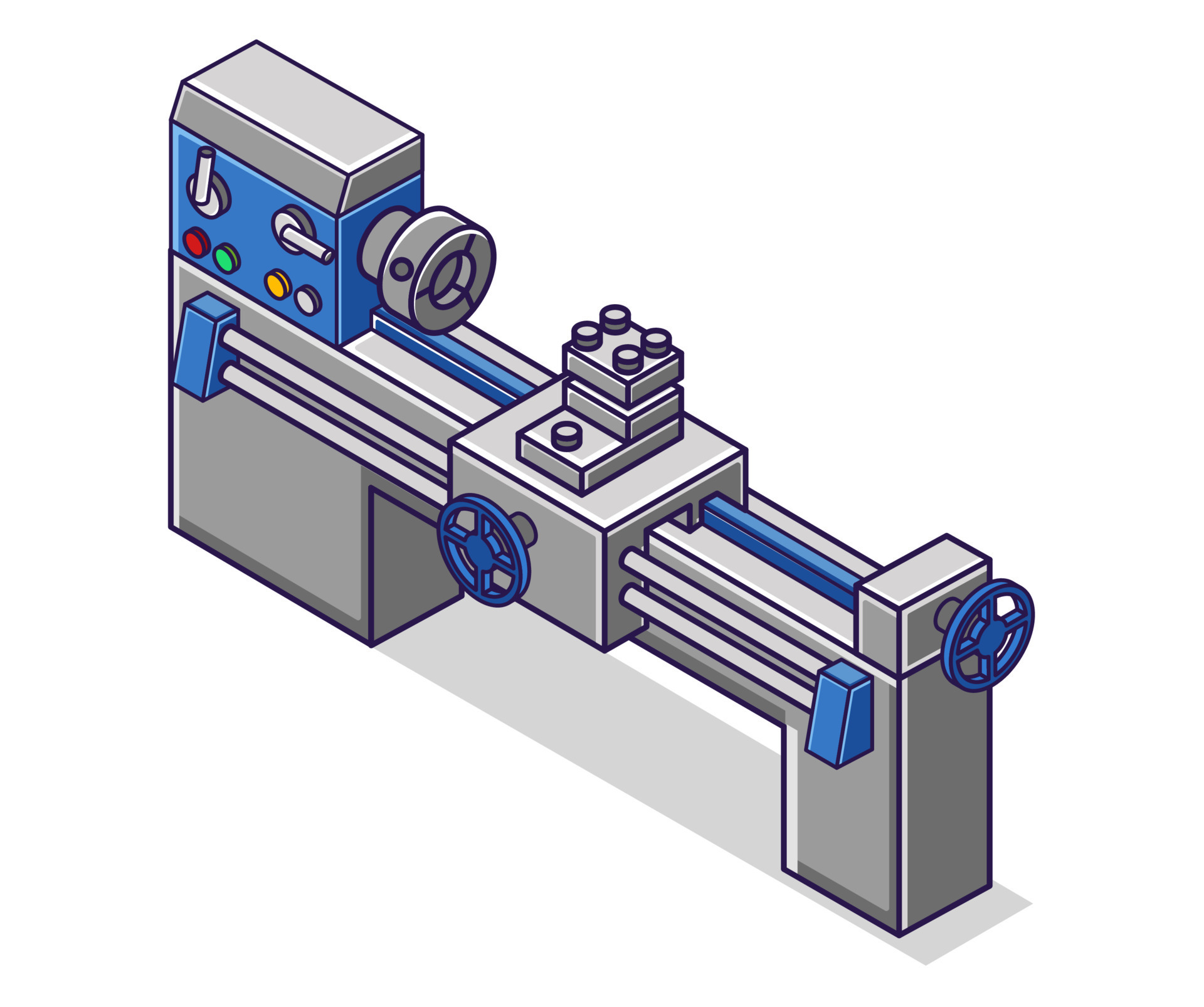 Lathe Cnc Conversion Cad Drawings Part List 54 Off