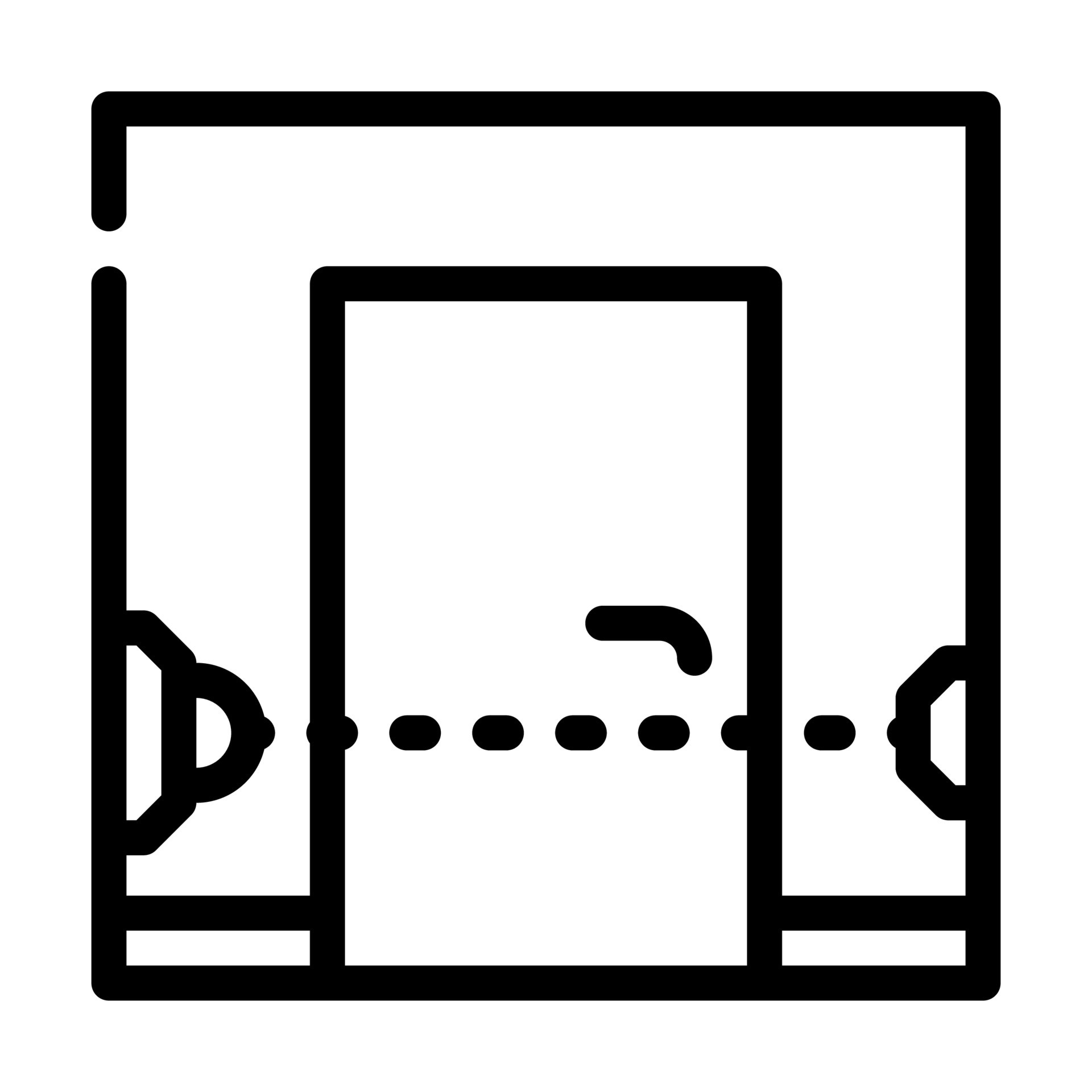 beam sensor line icon vector illustration black 8150510 Vector Art at ...