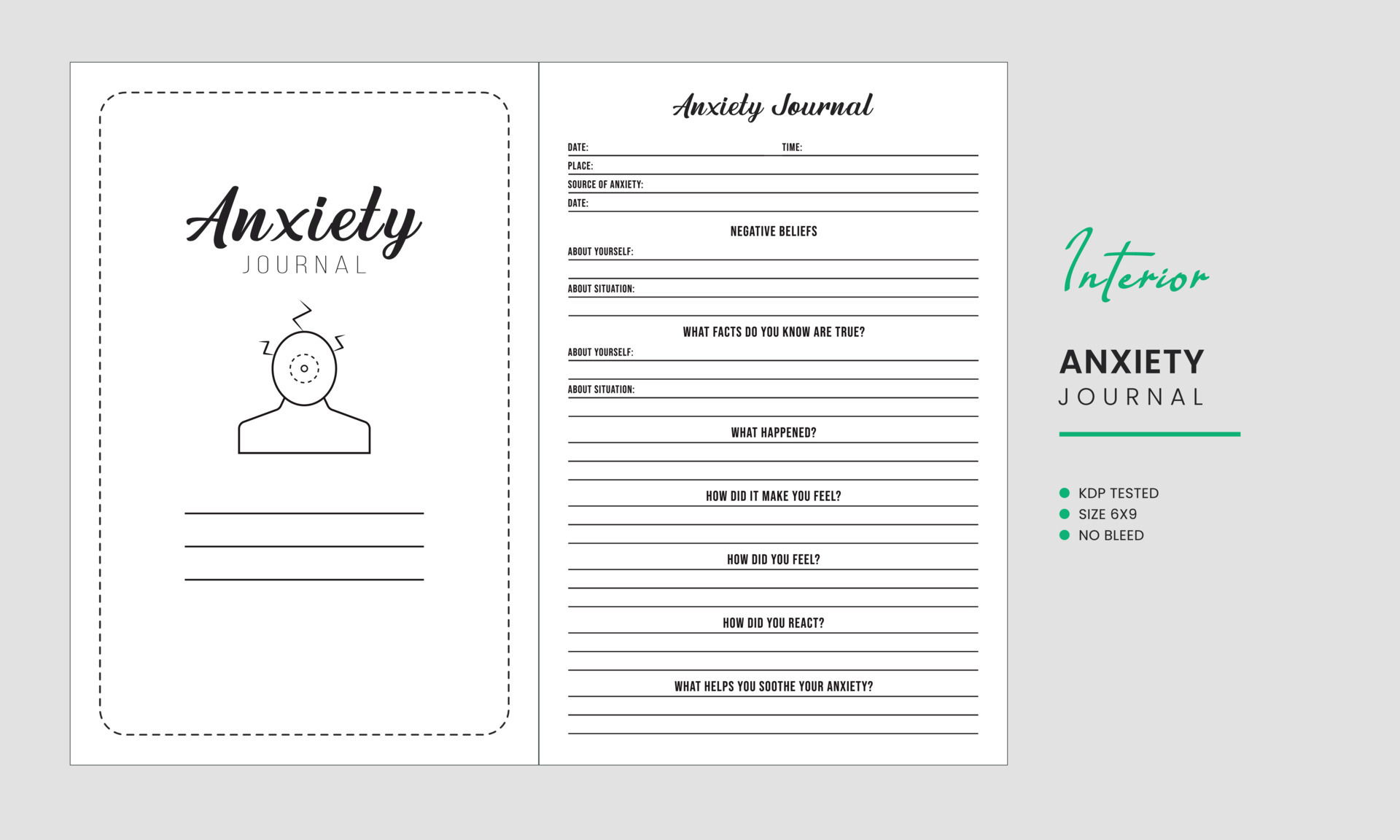 Anxiety Journal Logbook Interior Template 8151667 Vector Art at Vecteezy Anxiety Journal Logbook Interior Template 8151667 Vector Art at Vecteezy