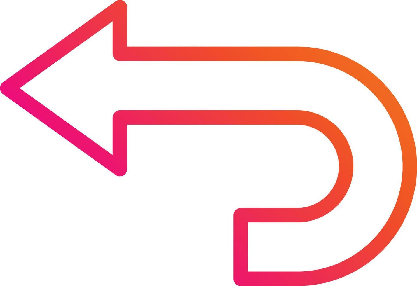 Undo Vector Icon Design Illustration 8154984 Vector Art at Vecteezy