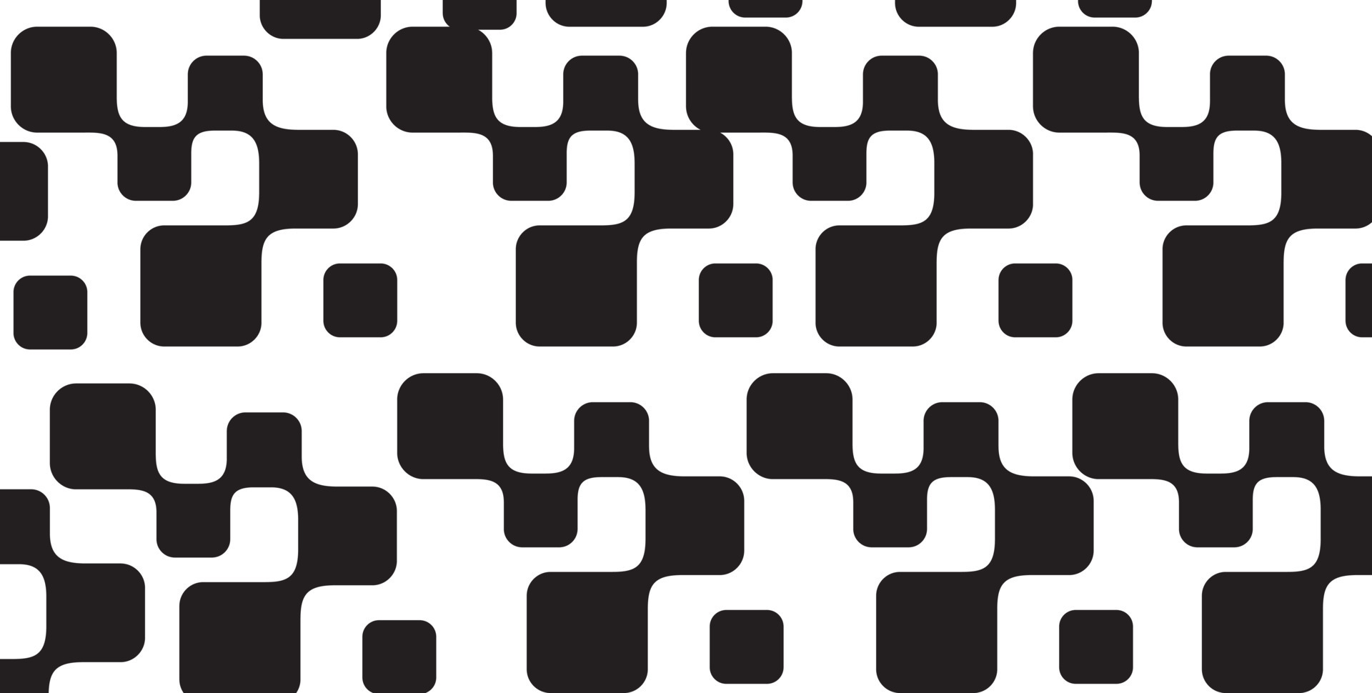 Rounded Rectangle Colorful Design Modern Abstract Geometric Banner Background 8156945 Vector