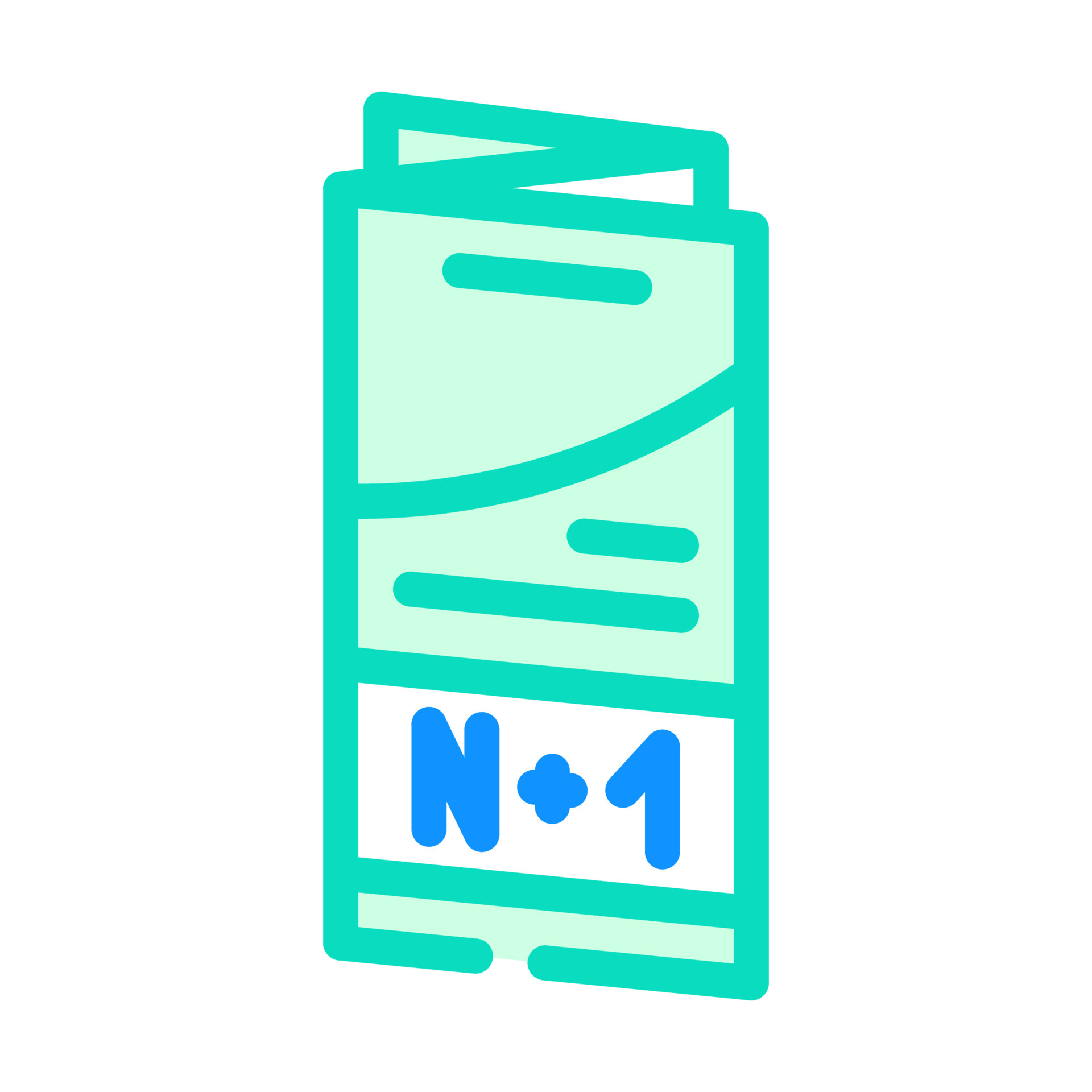 numbering booklet color icon vector illustration line 8165857 Vector ...