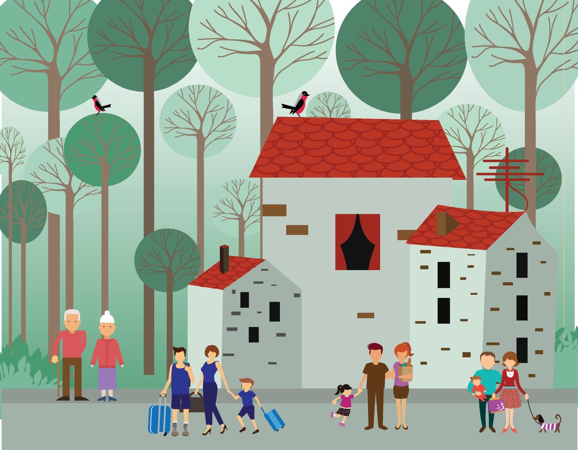 Families different types icons 8166547 Vector Art at Vecteezy