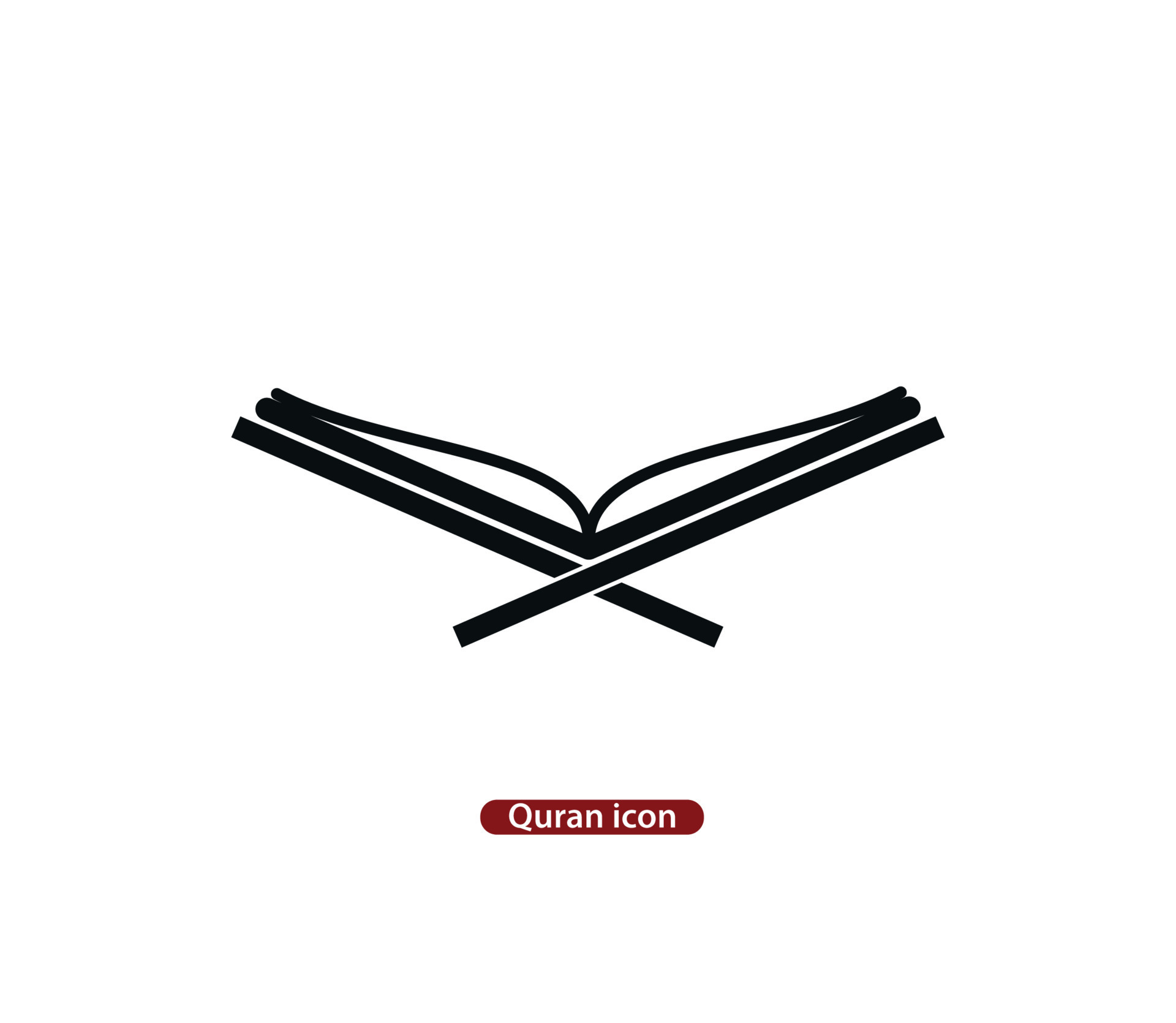 Quran icon vector logo design template 8171308 Vector Art at Vecteezy Quran icon vector logo design template 8171308 Vector Art at Vecteezy