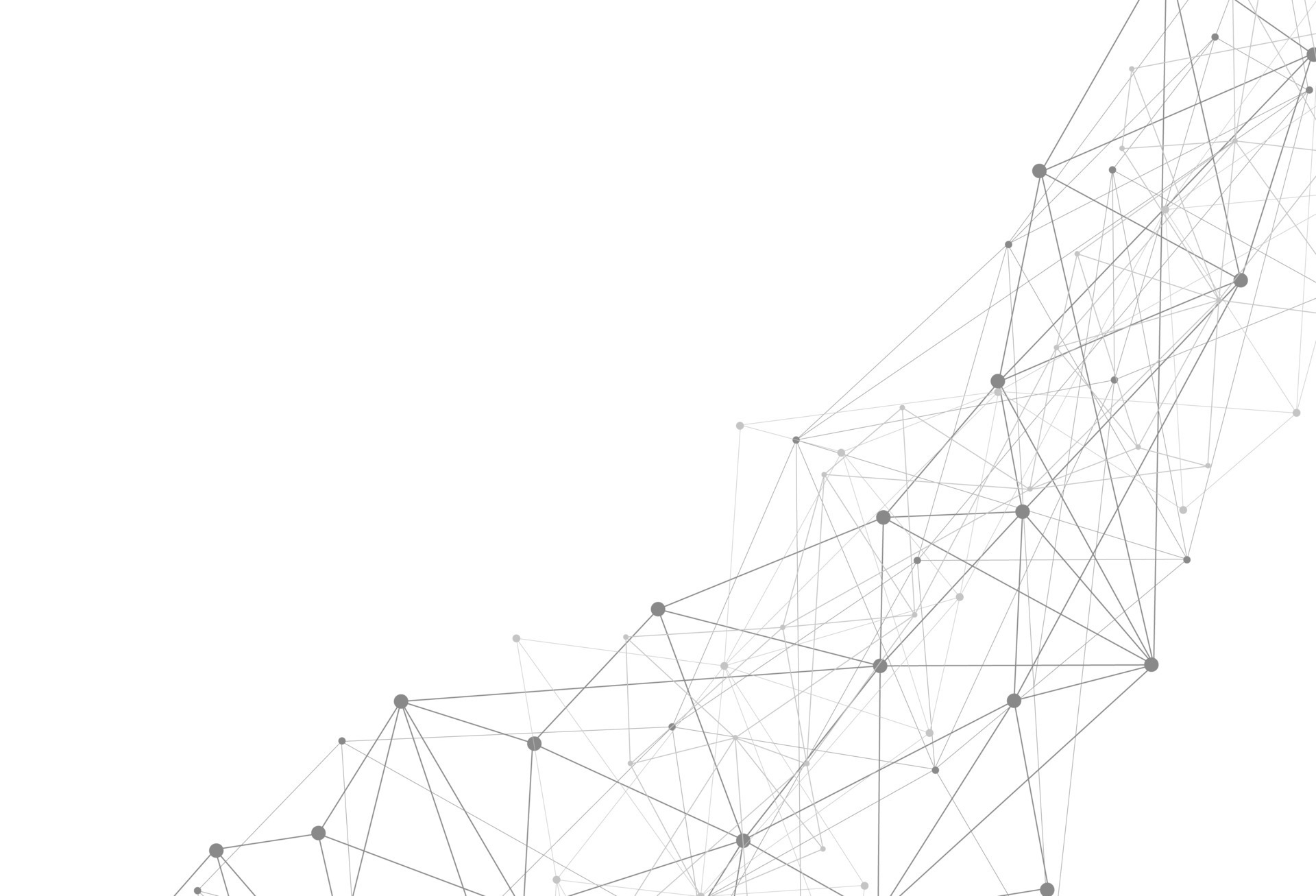 Abstract Technology Lines And Dots Connection Background Geometric