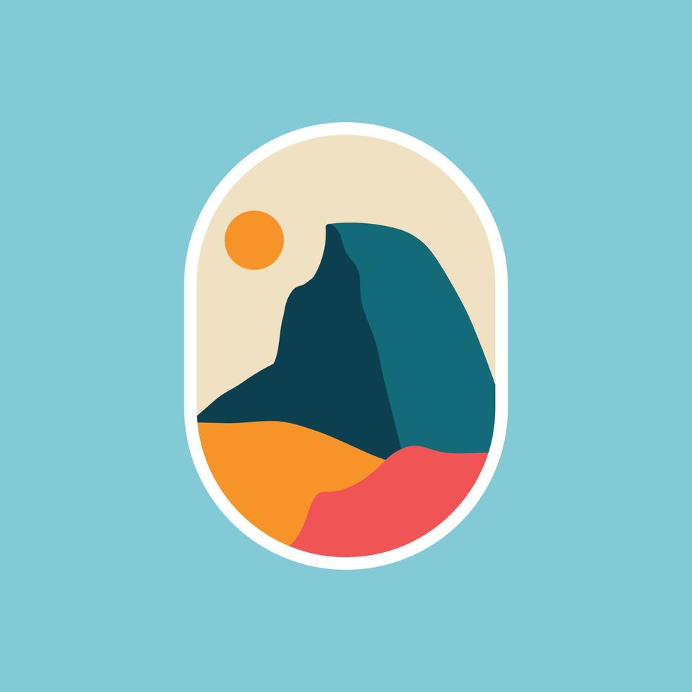 Half Dome Yosemite National Park Vector Design 8175115 Vector Art At