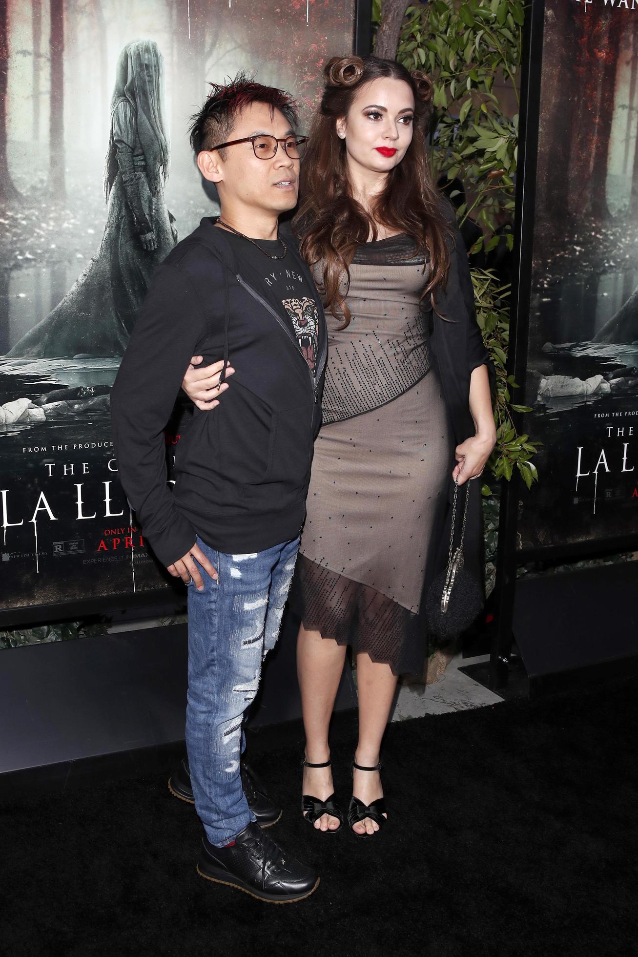 los angeles 15 de abril - james wan, ingrid bisu en el estreno de la maldición de la llorona en ...