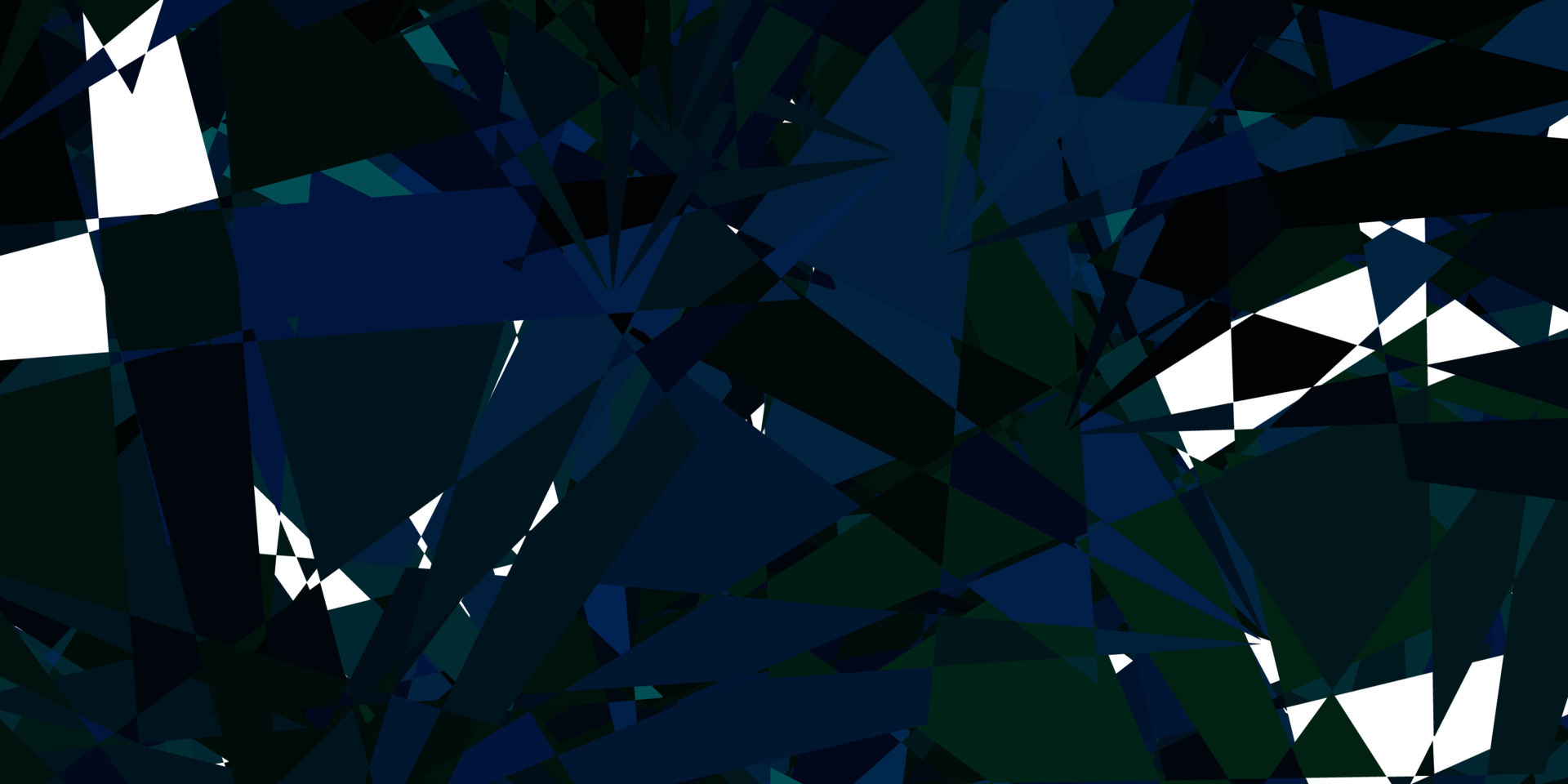 Dark Blue Green Vector Pattern With Polygonal Shapes 8191997 Vector