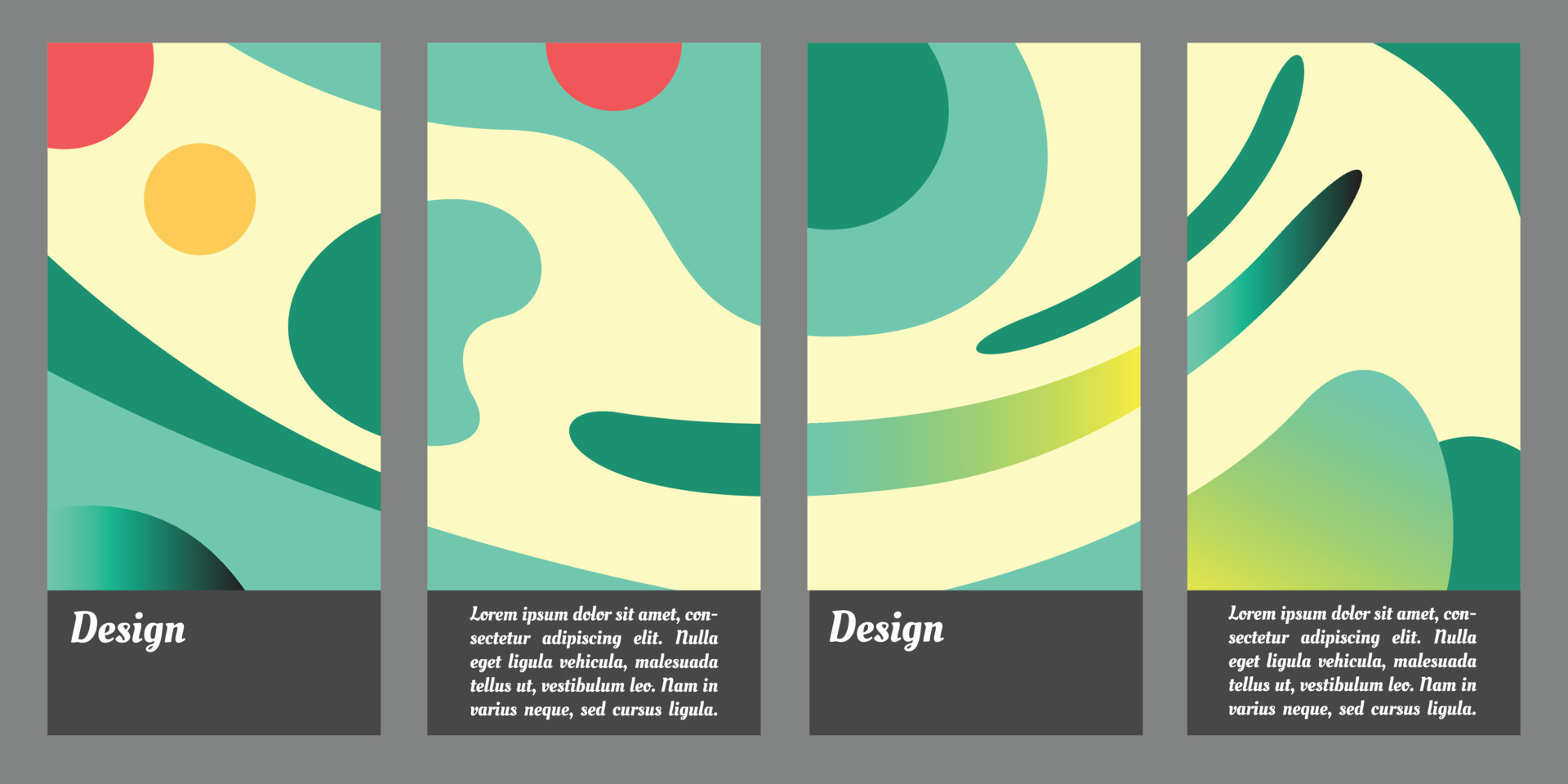 Abstract Blob Background Template Copy Space Set 8204199 Vector Art At Vecteezy