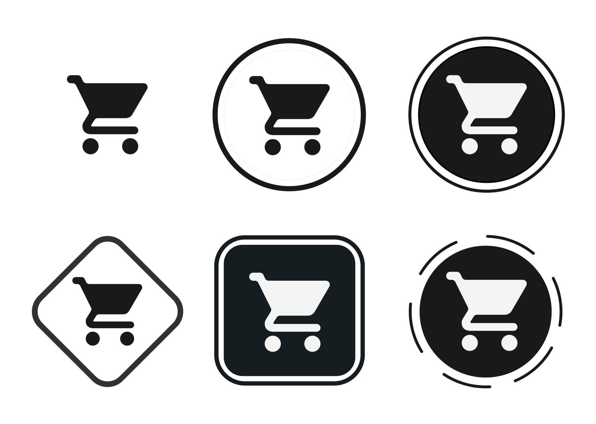 cart icon . web icon set . icons collection flat. Simple vector ...