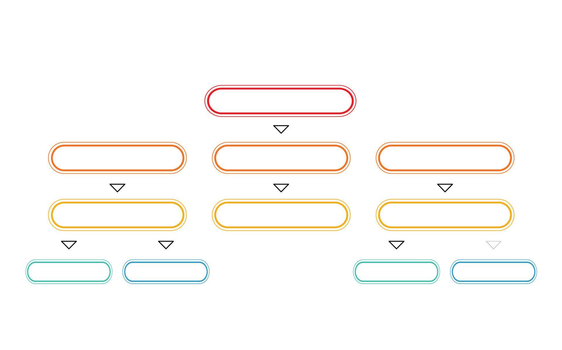 Linear Flowchart. Illustration of infographic business, graph and ...