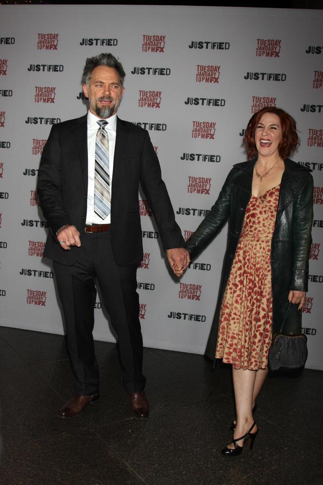 Los Angeles Jan 6 David Meunier At The Justified Premiere Screening