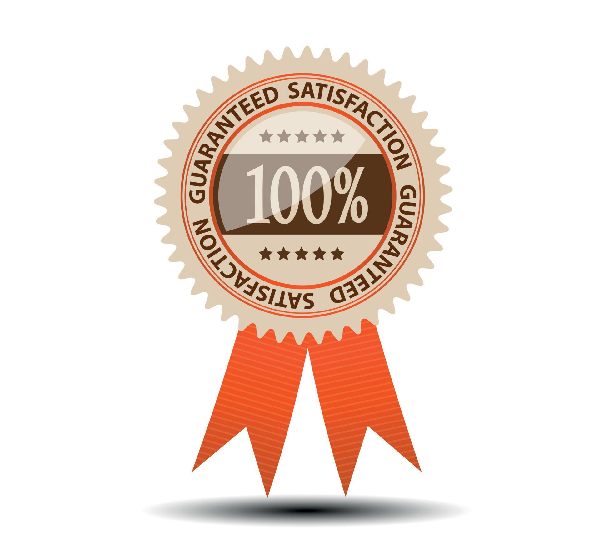 Satisfaction guaranteed label vector illustration 8237188 Vector Art at ... Satisfaction guaranteed label vector illustration 8237188 Vector Art at ...