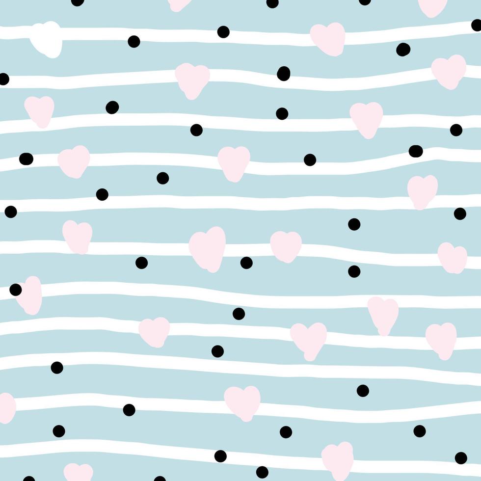 abstract line with dot and heart vector. 8247076 Vector Art at Vecteezy