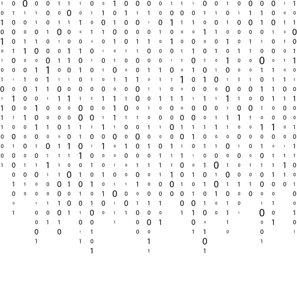 binary code zero one matrix white background beautiful banner wallpaper ...