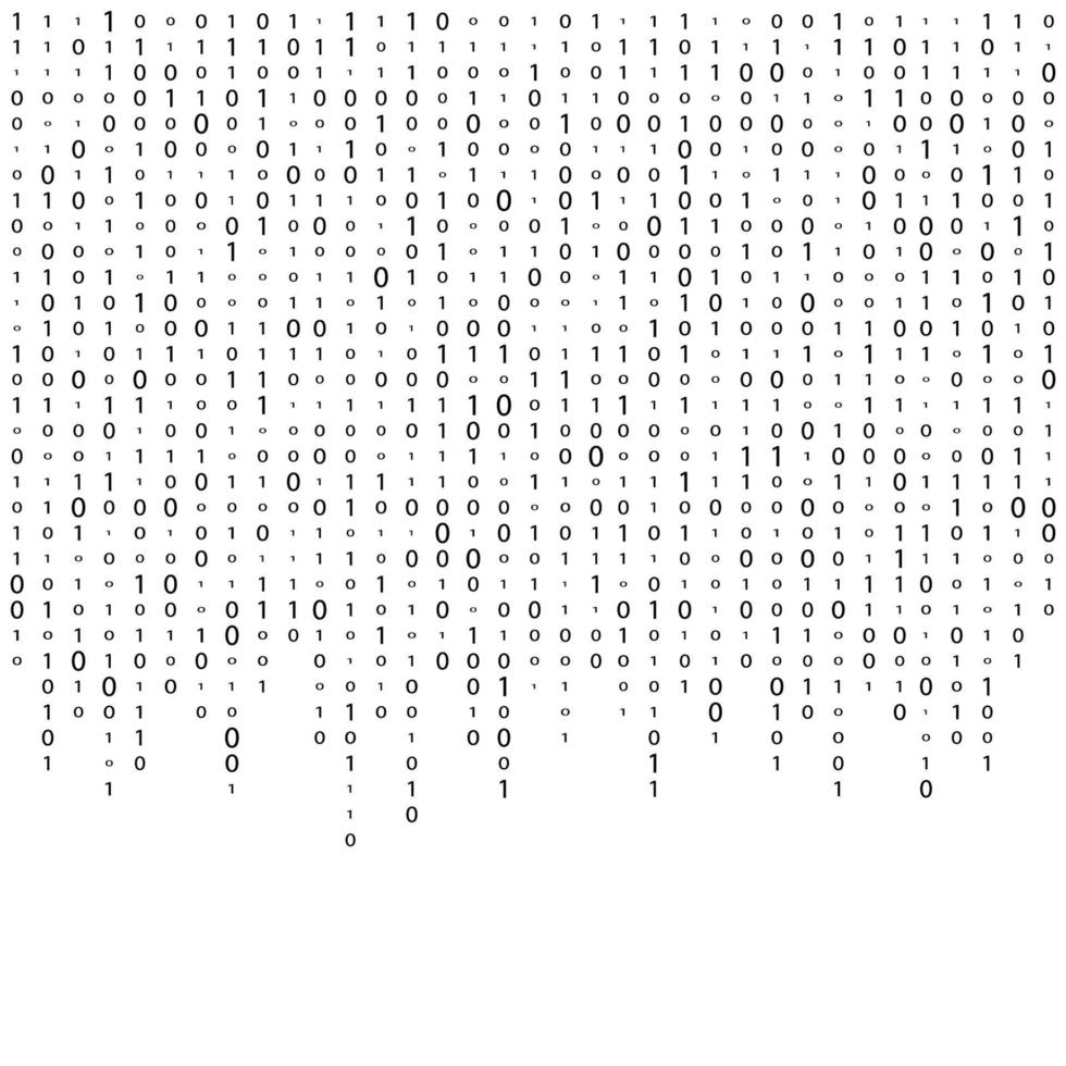 Abstract Matrix Background Binary Computer Code Coding Hacker Concept Vector Background