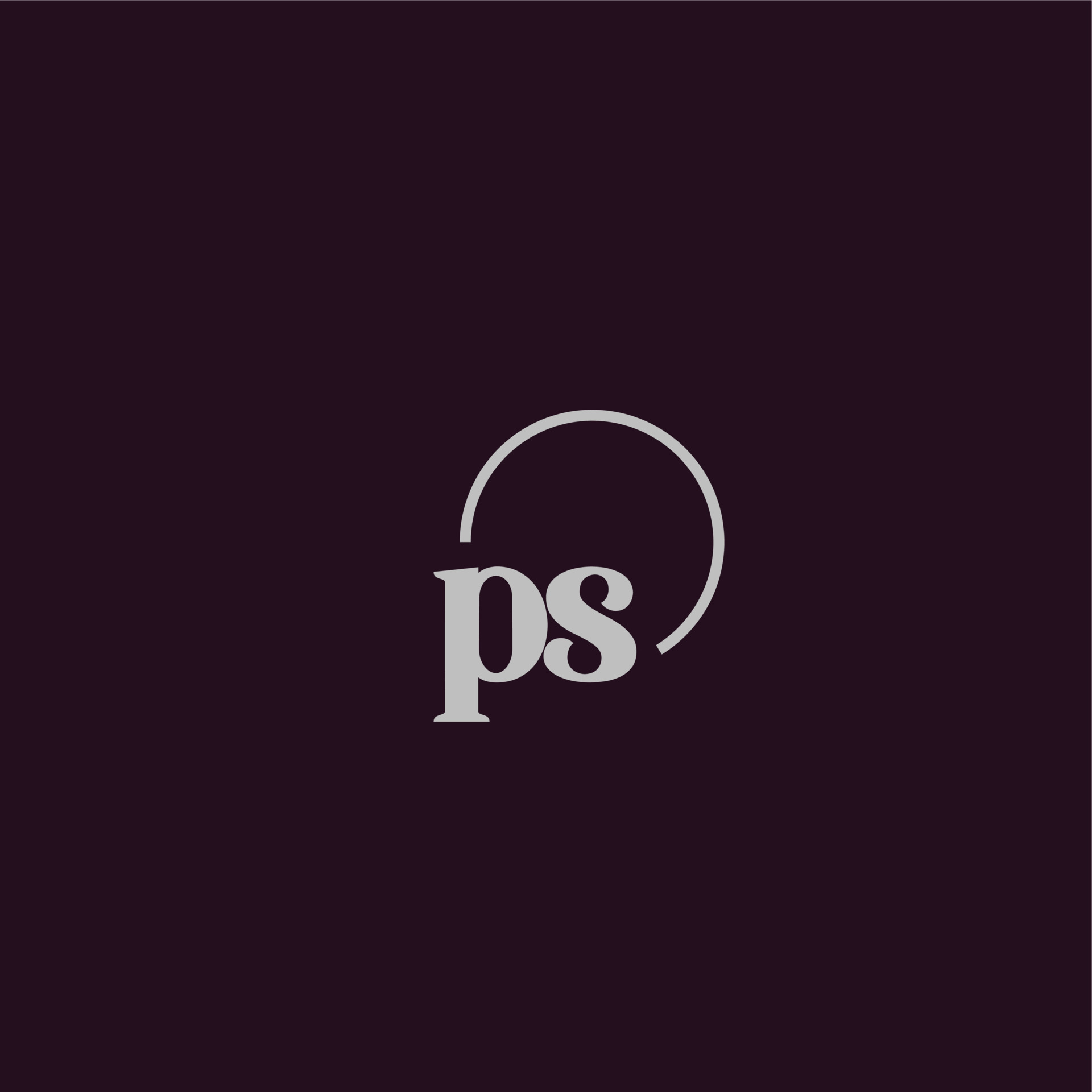 PS initials logo monogram 8256430 Vector Art at Vecteezy