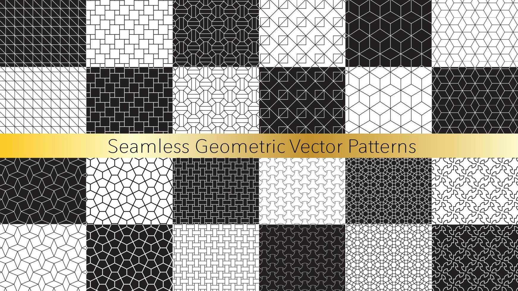 seamless geometric vector patterns 8257108 Vector Art at Vecteezy