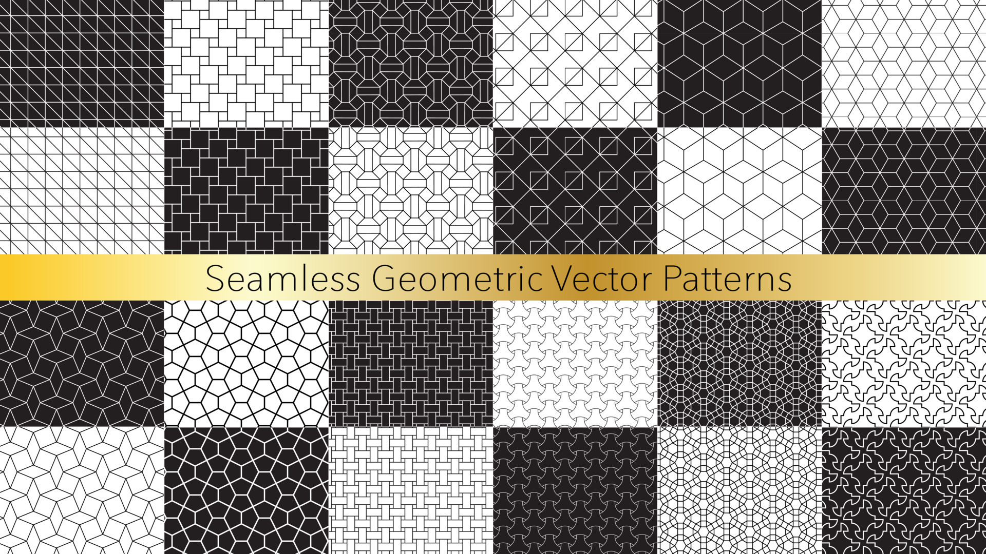 seamless geometric vector patterns 8257108 Vector Art at Vecteezy