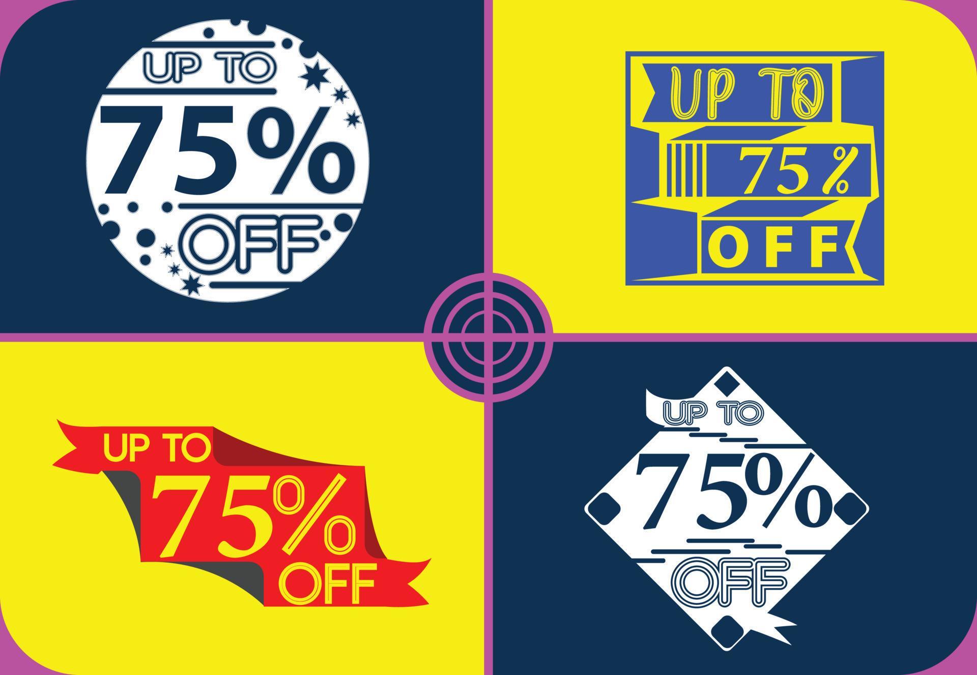 Up To 75 Percent Off Logo Sticker Icon And T Shirt Design Template up-to-75-percent-off-logo-sticker-icon-and-t-shirt-design-template