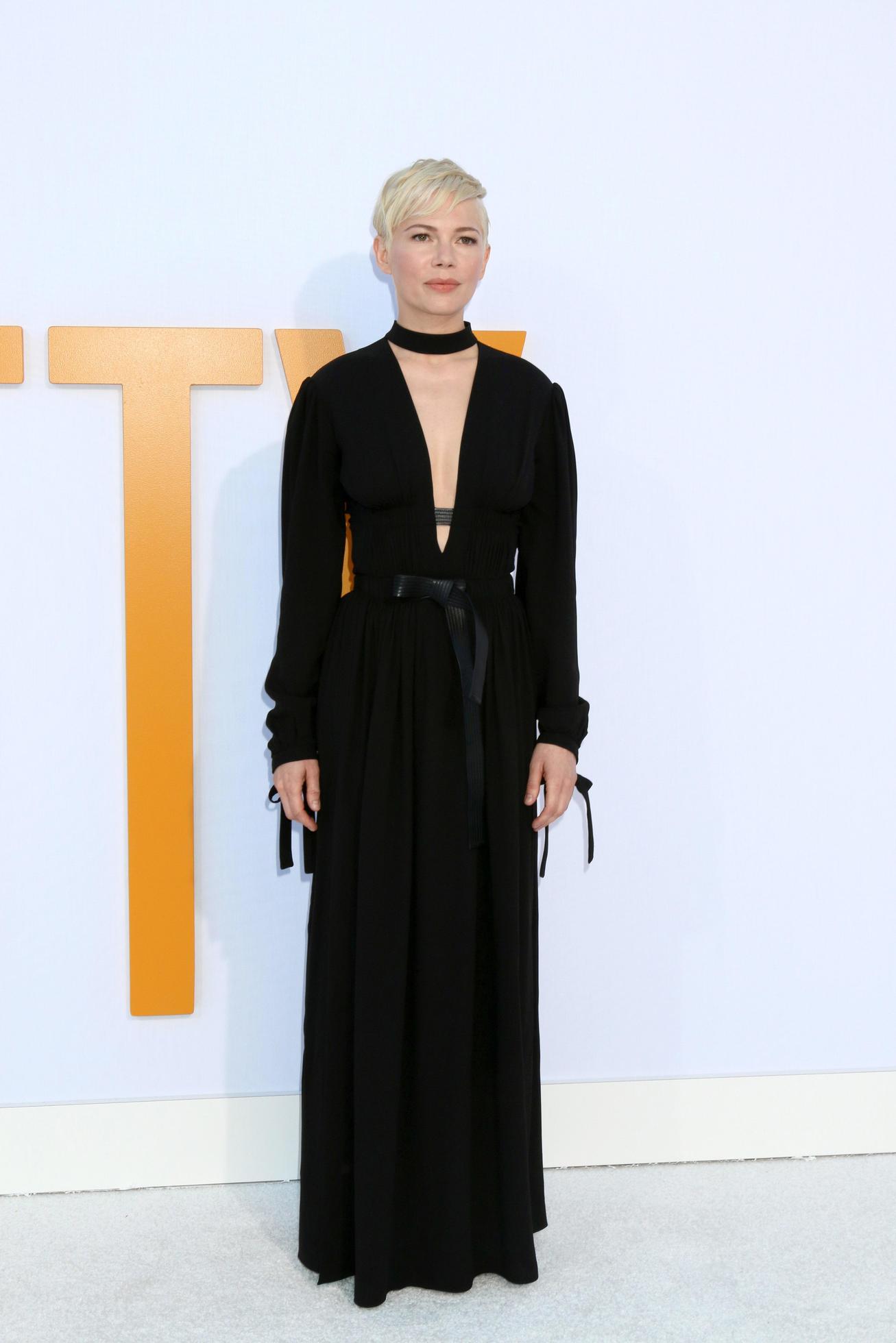LOS ANGELES APR 17 - Michelle Williams at the I Feel Pretty World Premiere at Village Theater on ...