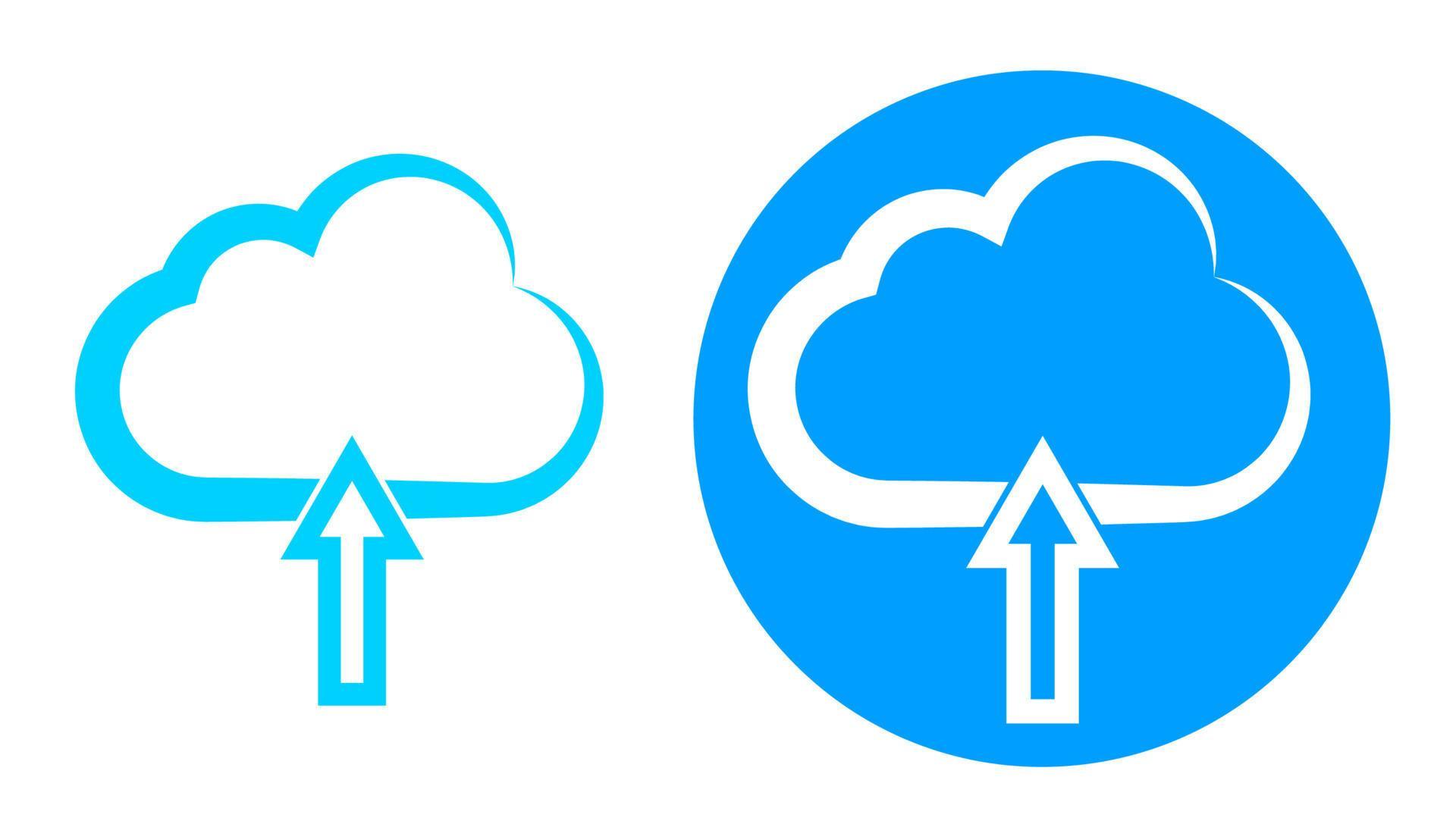 Cloud data download icon. Blue cloud with download arrow 8279634 Vector ... Cloud data download icon. Blue cloud with download arrow 8279634 Vector ...