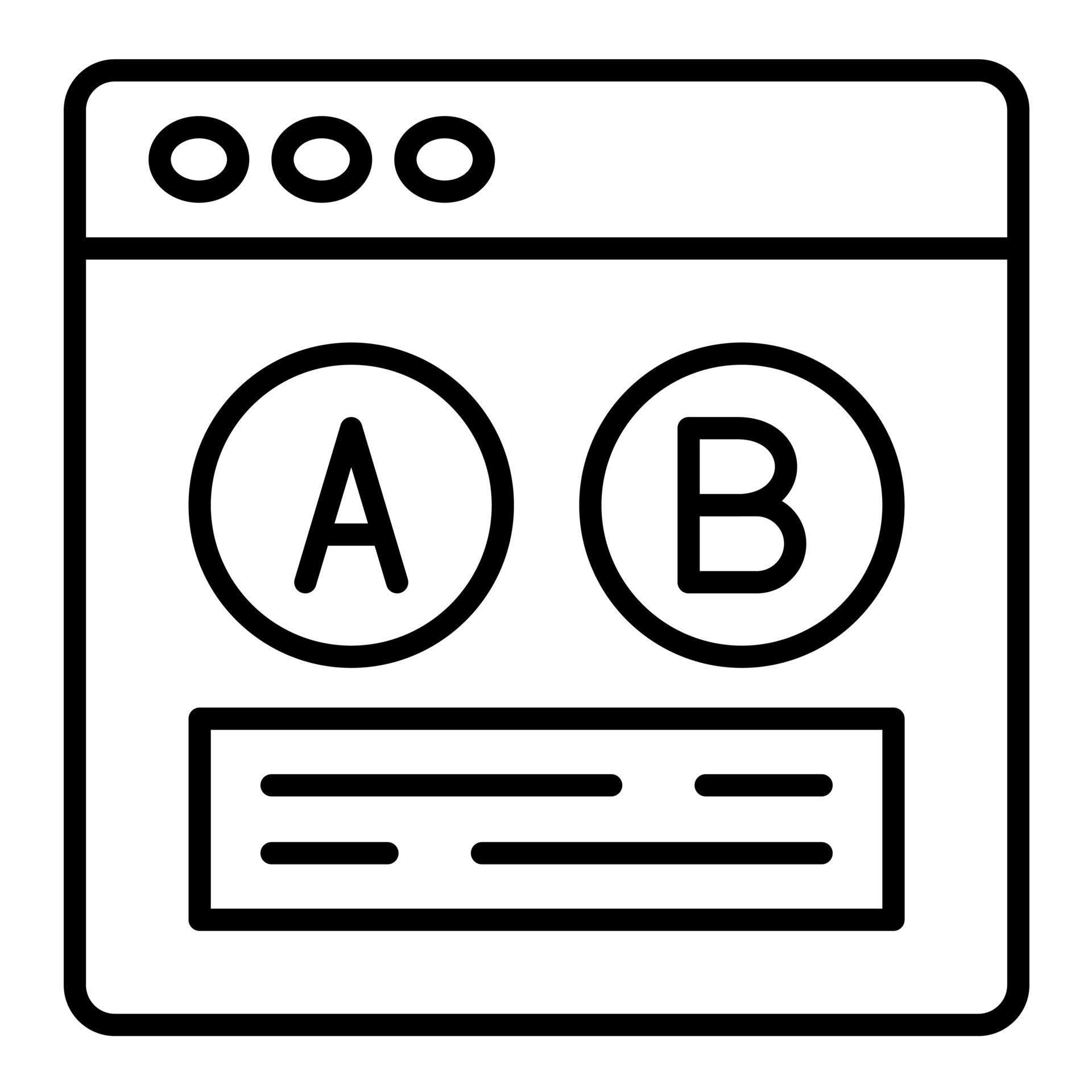 Ab Testing Line Icon 8281986 Vector Art At Vecteezy