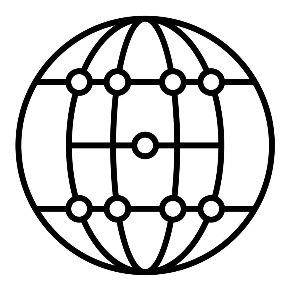 Global Network Line Icon 8283039 Vector Art at Vecteezy Global Network Line Icon 8283039 Vector Art at Vecteezy