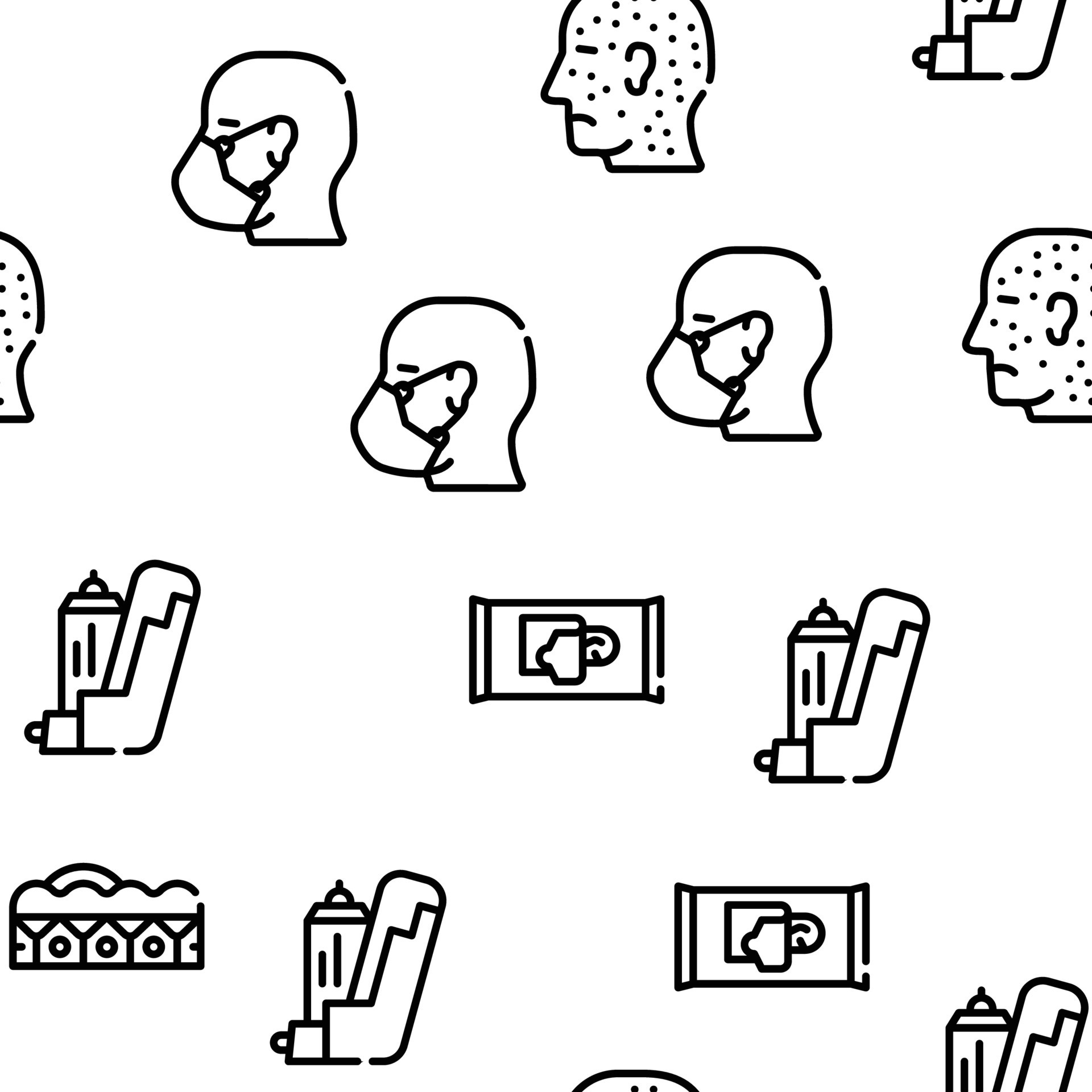 Allergy Health Problem Vector Seamless Pattern 8284436 Vector Art At Vecteezy