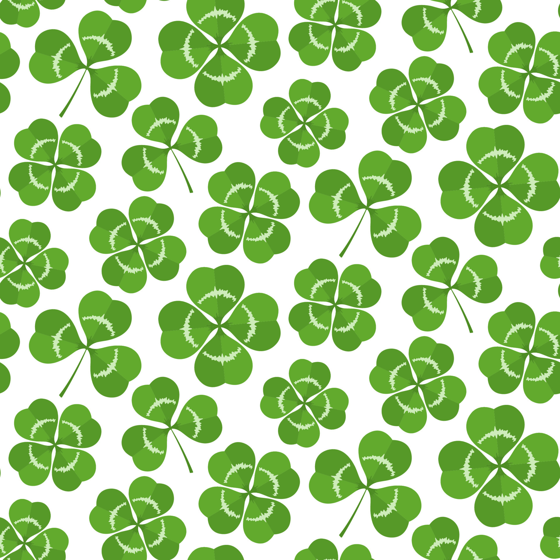 Clover leaves seamless pattern. 8285381 Vector Art at Vecteezy Clover leaves seamless pattern. 8285381 Vector Art at Vecteezy