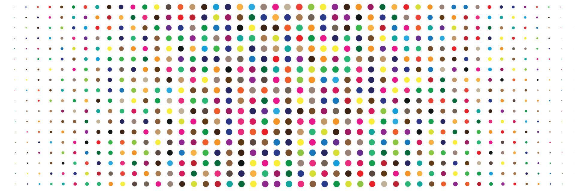 Dot pattern of gradient colors in size, texture and backgrounds 8288582 ...