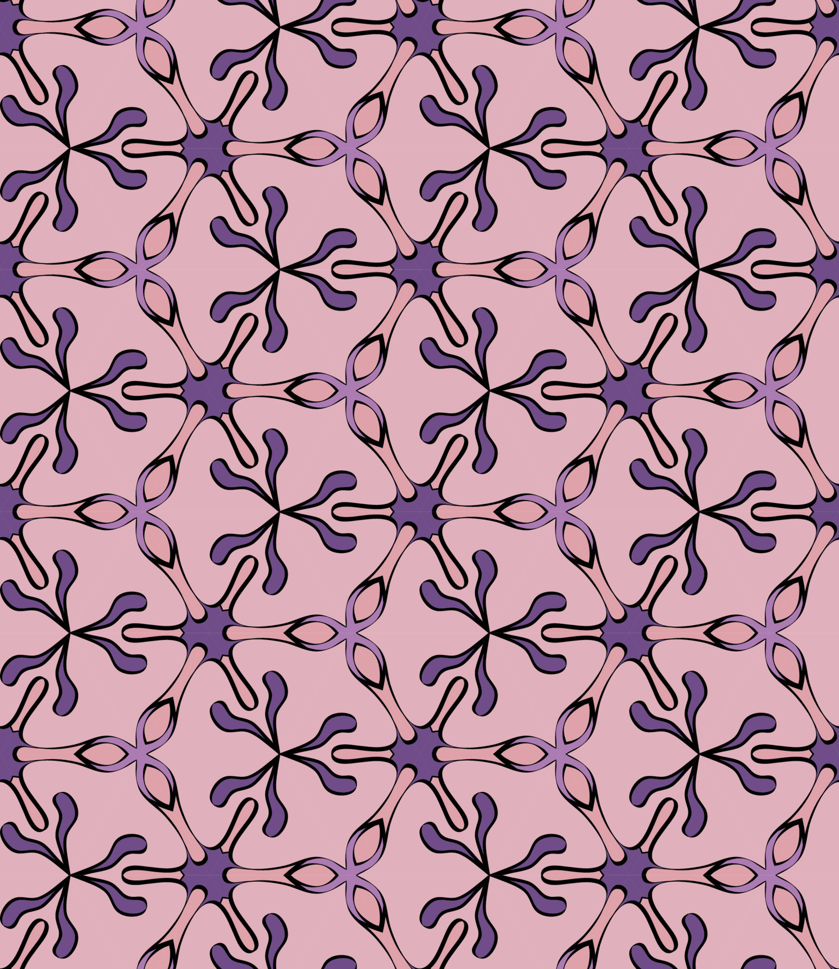 Pink abstract seamless pattern. Pattern. 8291170 Vector Art at Vecteezy