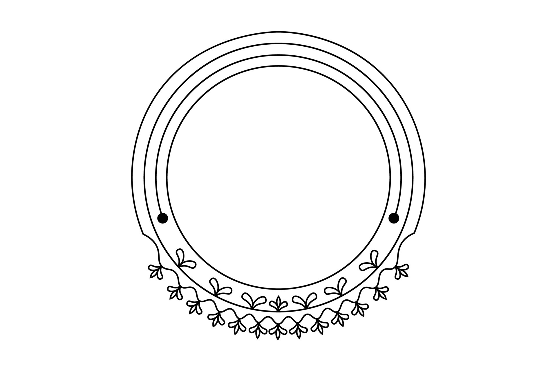 outline flower circle frame, floral rounded frame, free vector 8301717 ... outline flower circle frame, floral rounded frame, free vector 8301717 ...