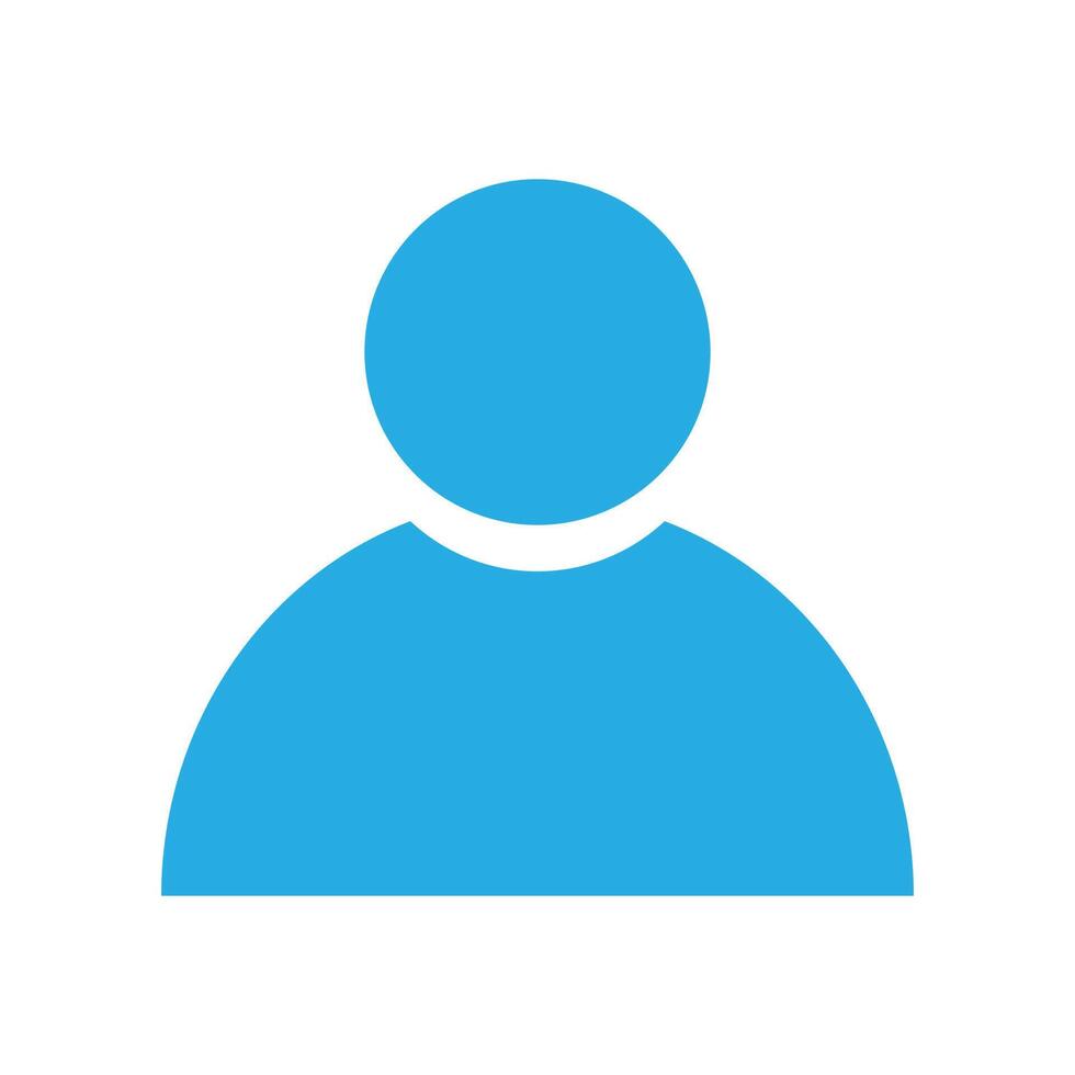 eps10 blue vector user solid icon or logo in simple flat trendy modern ... eps10 blue vector user solid icon or logo in simple flat trendy modern ...
