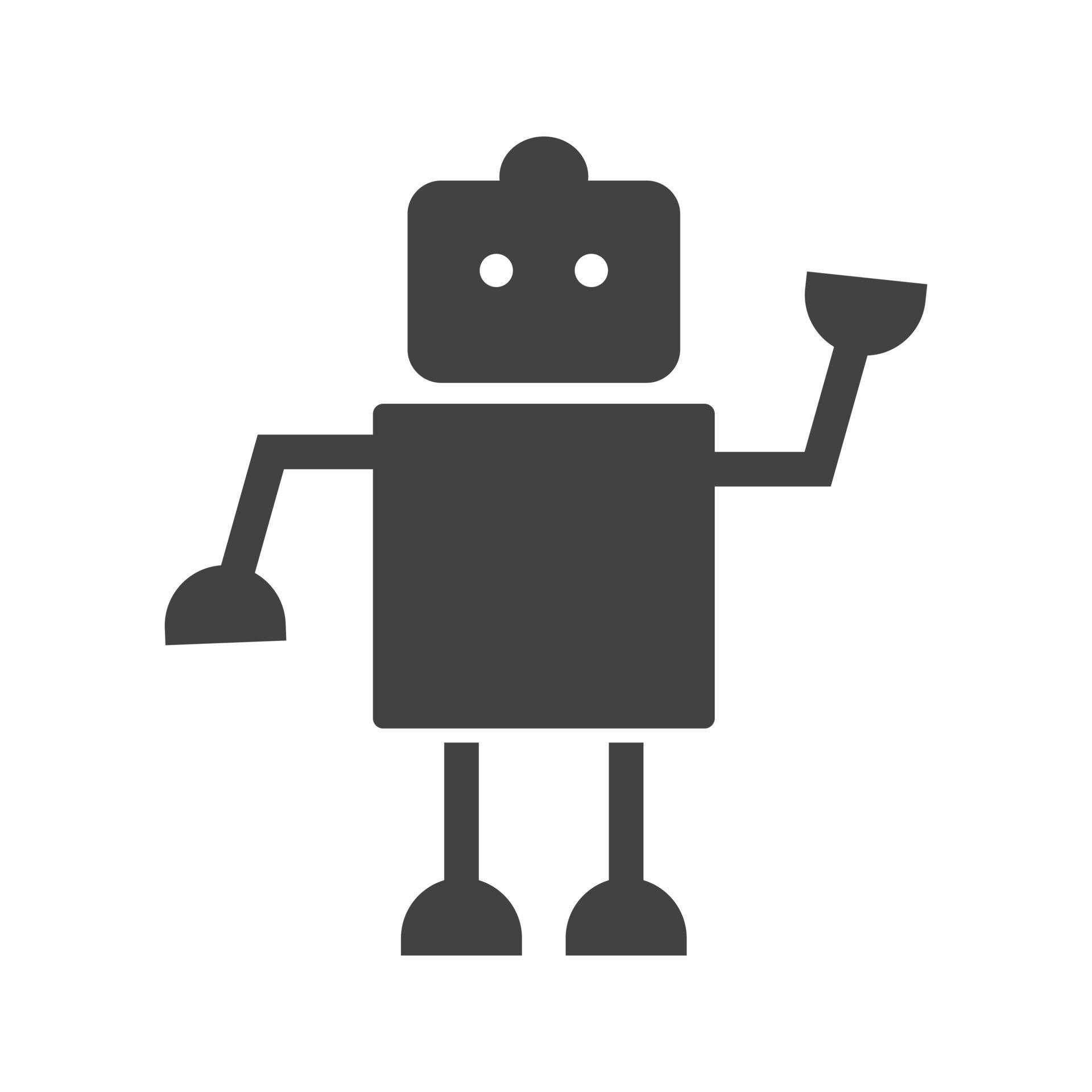 Robot II Glyph Black Icon 8306909 Vector Art at Vecteezy