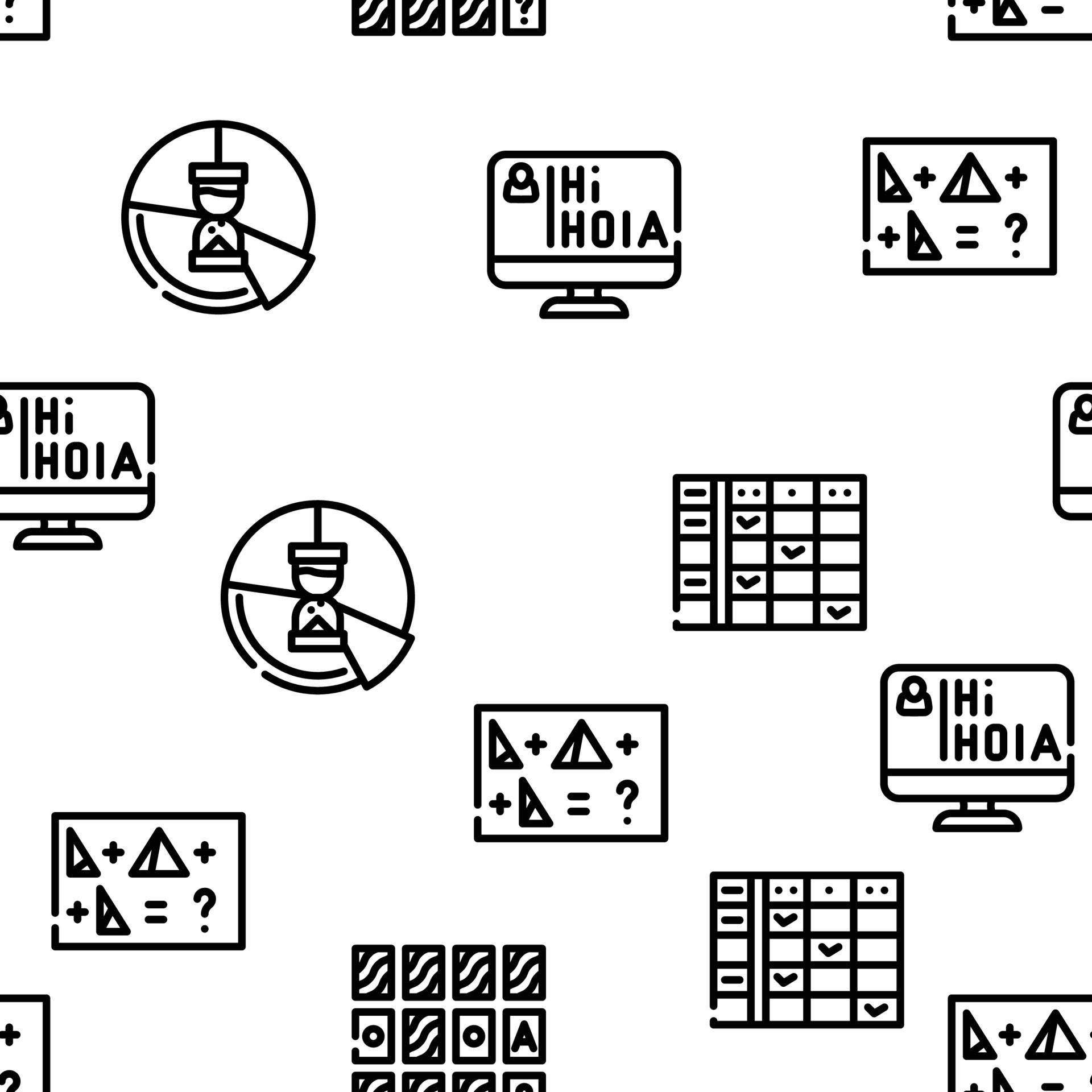 autoaprendizaje lecciones vector de patrones sin fisuras 8311174 Vector ...