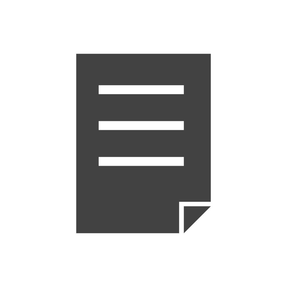 File Glyph Black Icon 8314600 Vector Art at Vecteezy