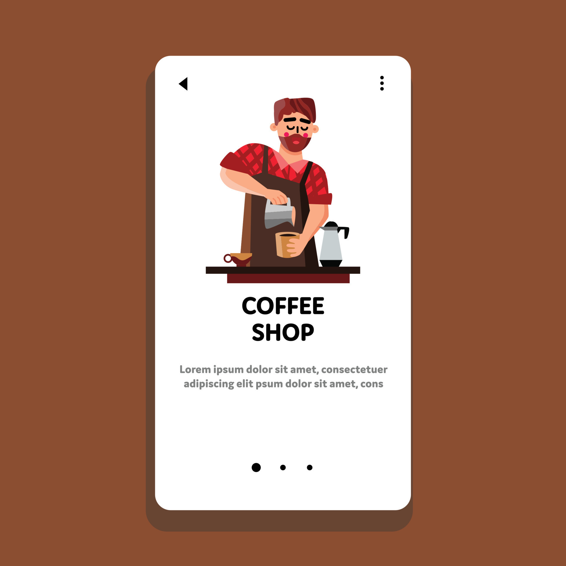Coffee Shop Service Barista Brew Hot Drink Vector 8320411 Vector Art At coffee-shop-service-barista-brew-hot-drink-vector-8320411-vector-art-at